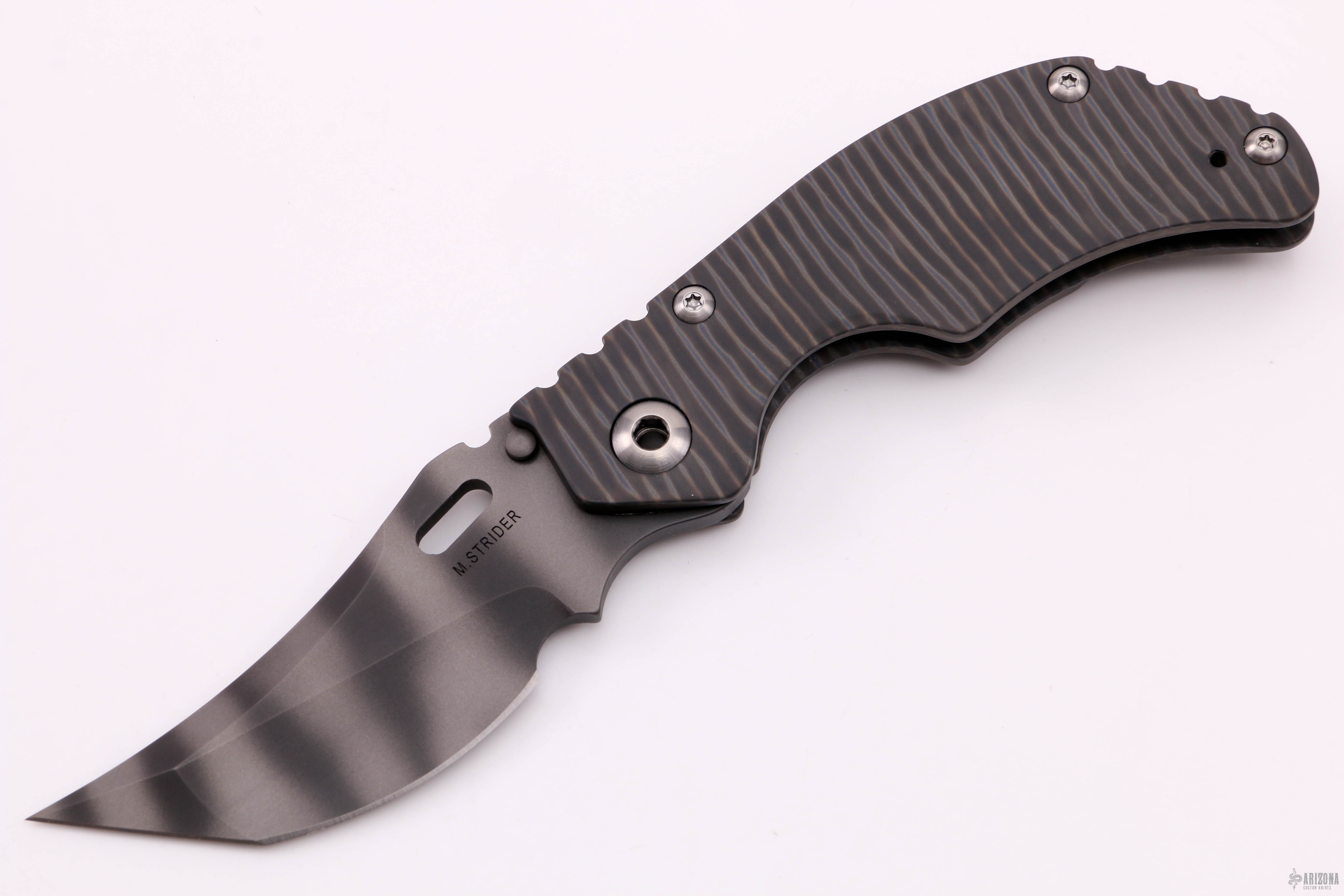 KRT - Tiger Striped - Arizona Custom Knives