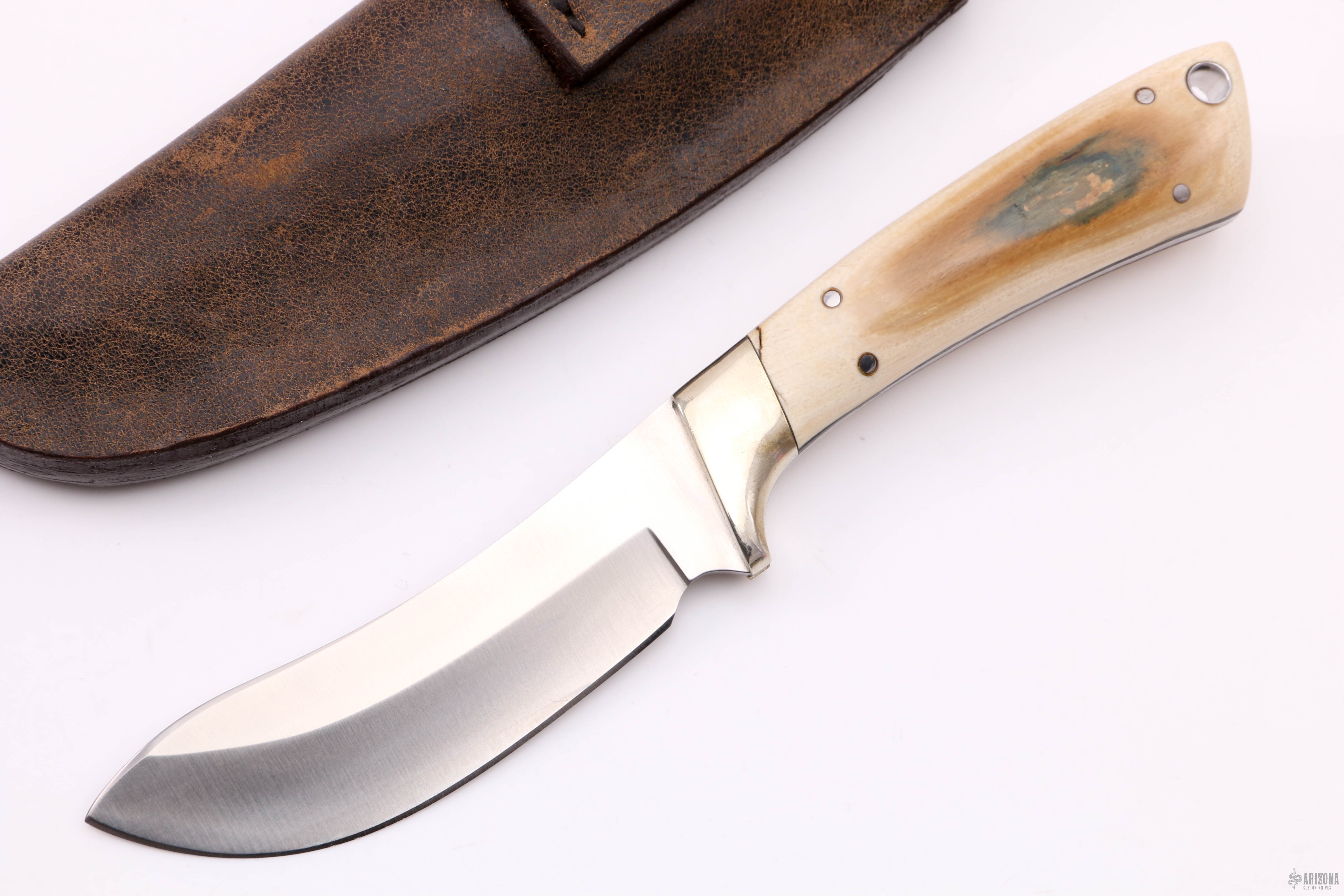 Mammoth Ivory Skinner - Arizona Custom Knives