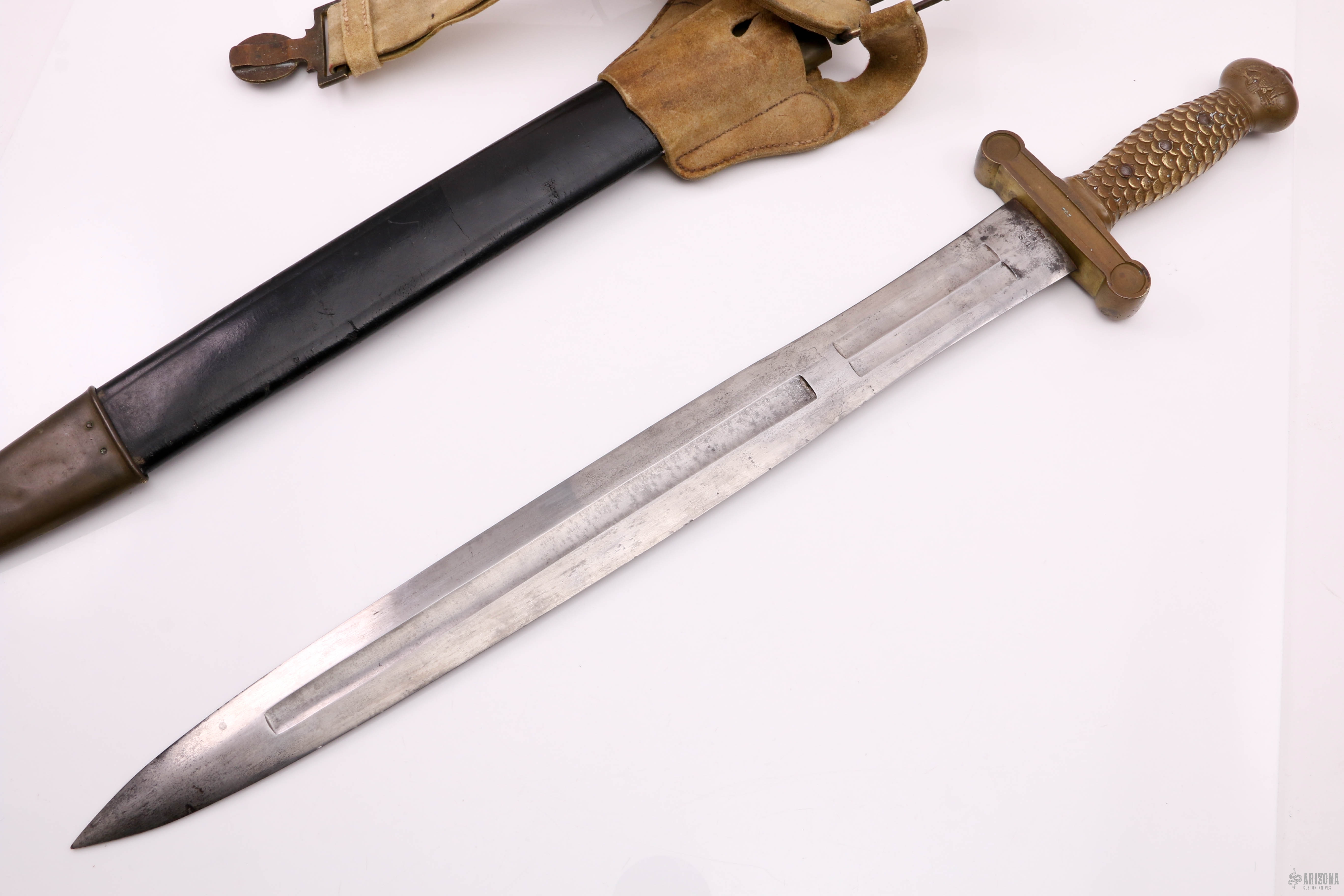 NP Ames Springfield 1843 Artillery Sword - Arizona Custom Knives