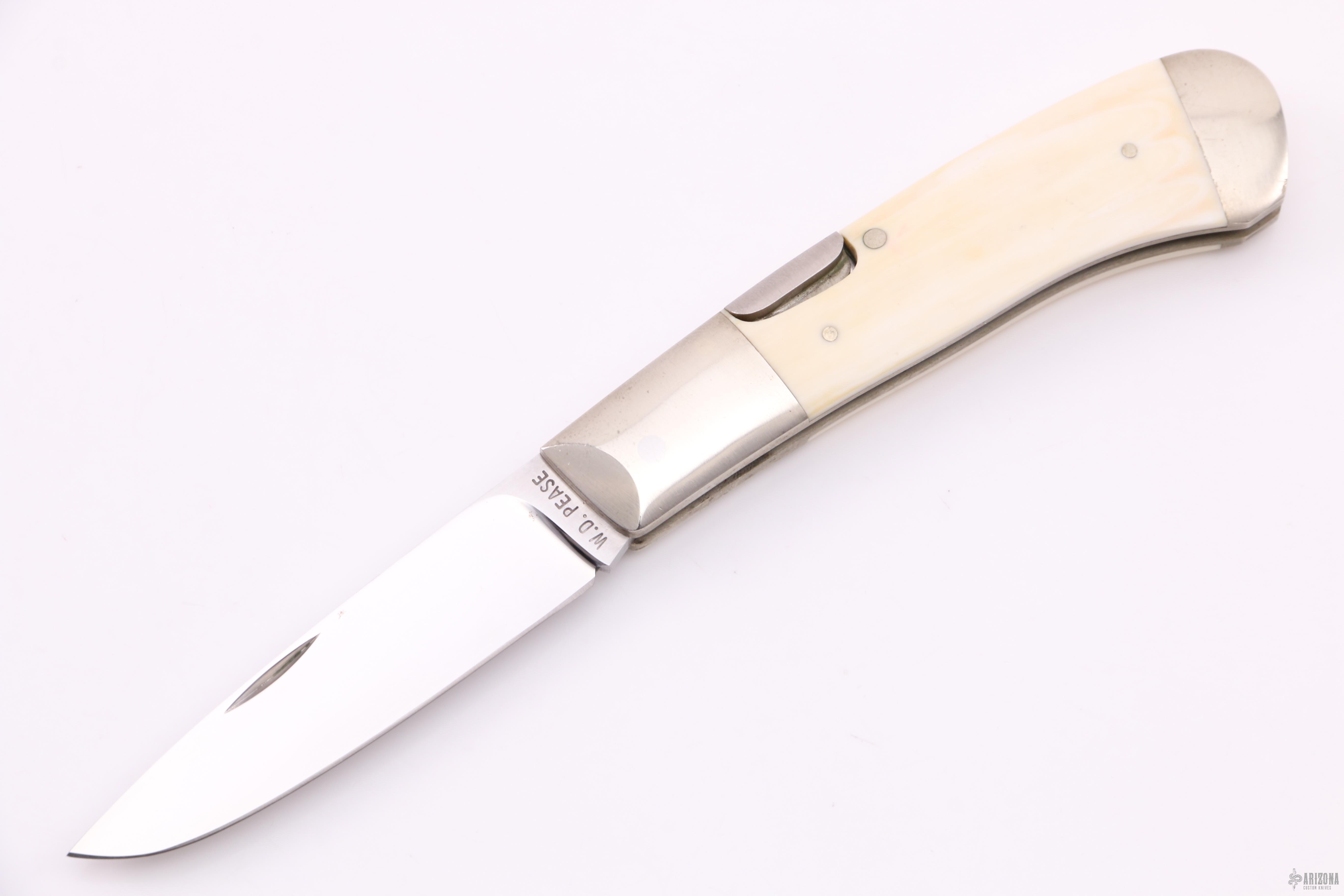 Walrus Ivory Sidelock - Arizona Custom Knives