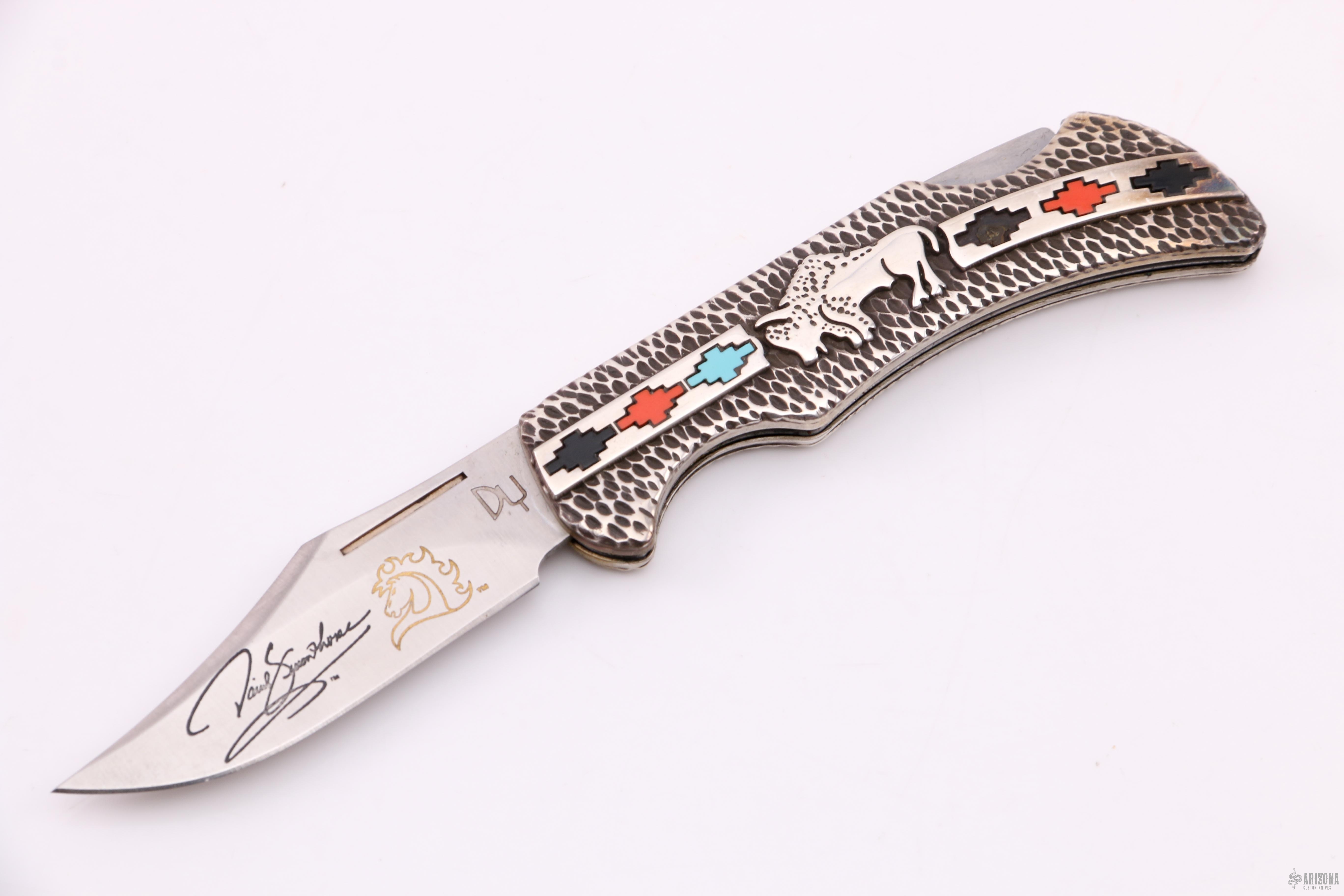 Sacred Buffalo #0030/2500 - Arizona Custom Knives