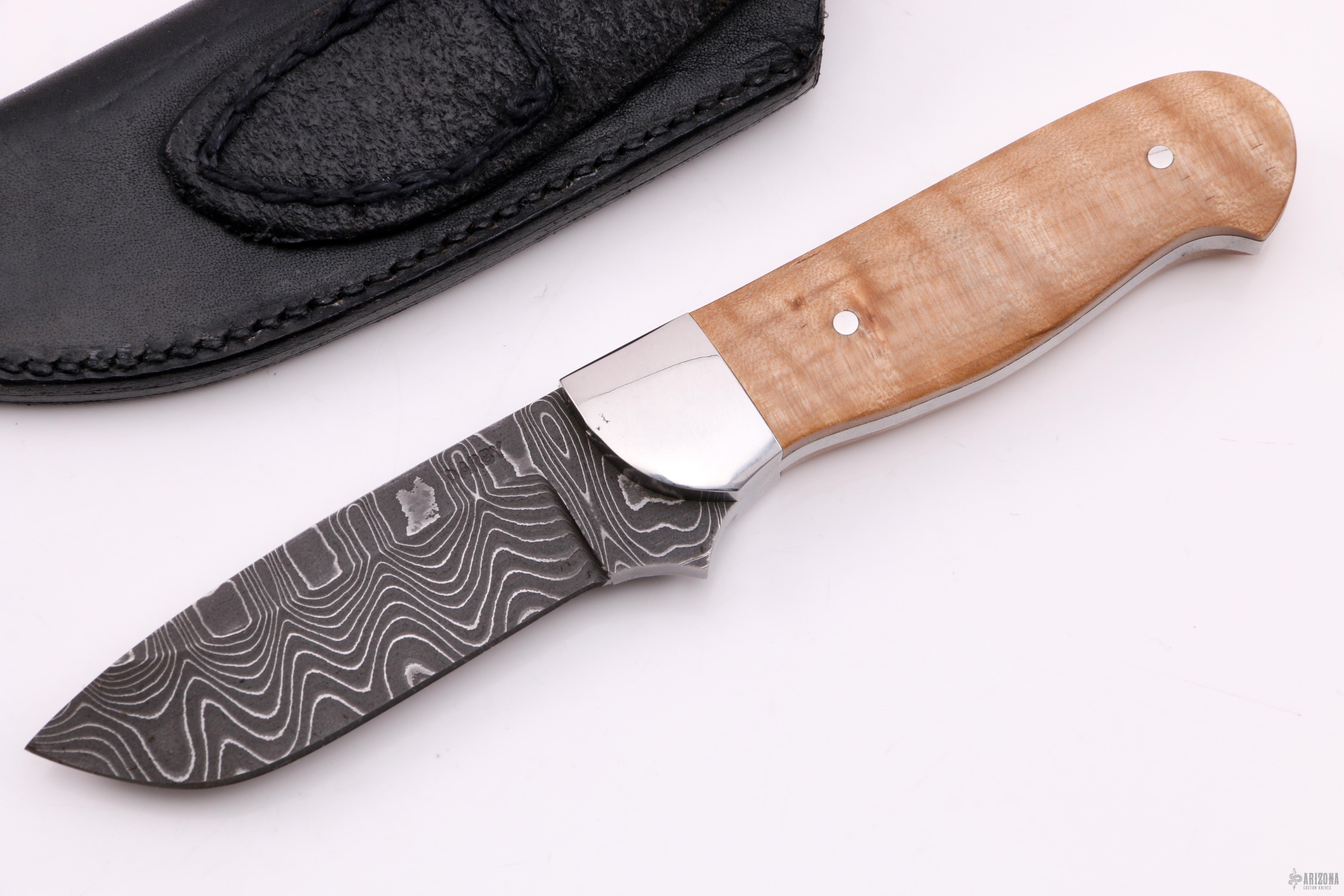 Damascus Hunter - Arizona Custom Knives