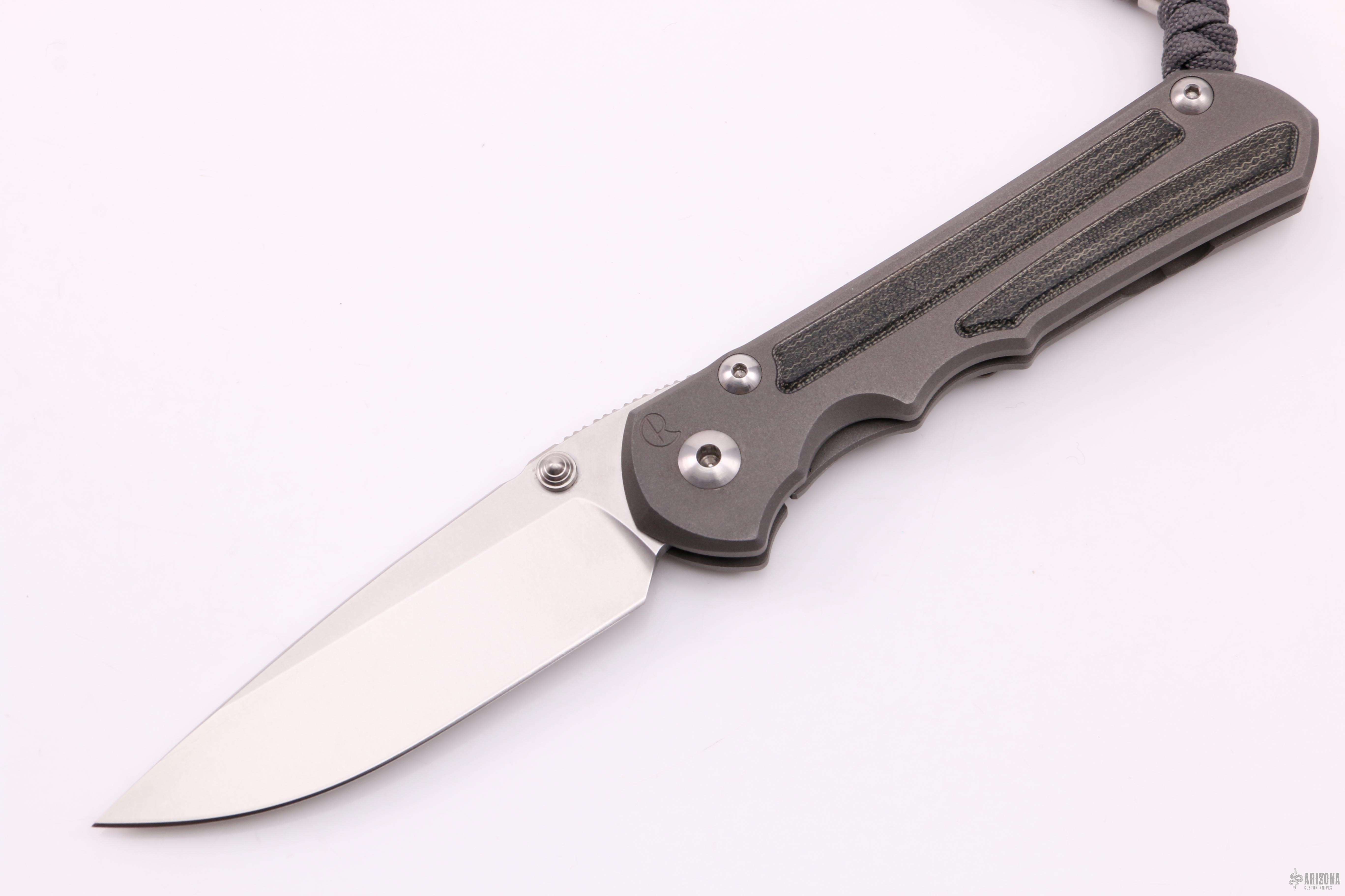 Large Sebenza 25 - Black Micarta - Arizona Custom Knives