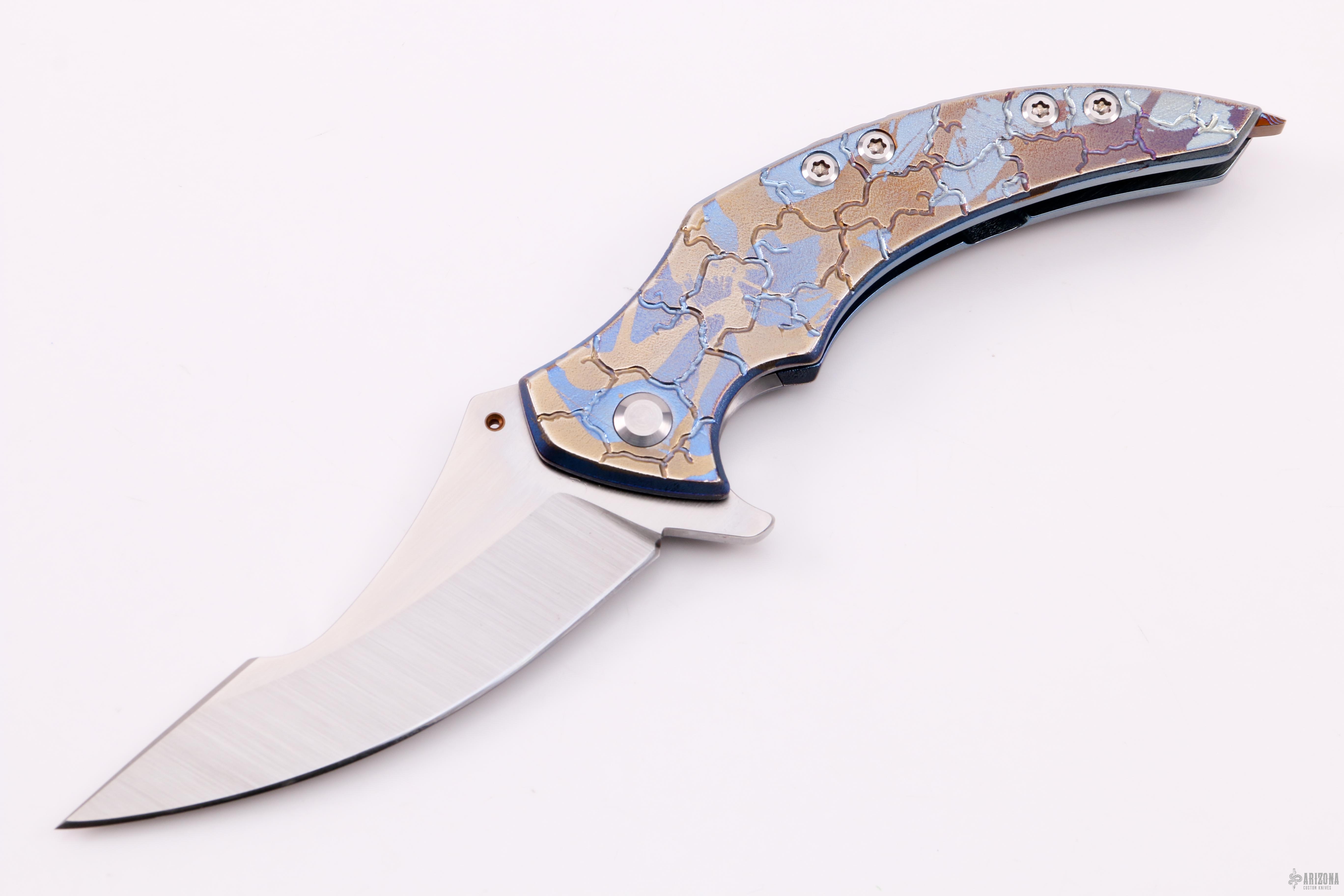 Custom 7x Flipper - Prototype - Arizona Custom Knives