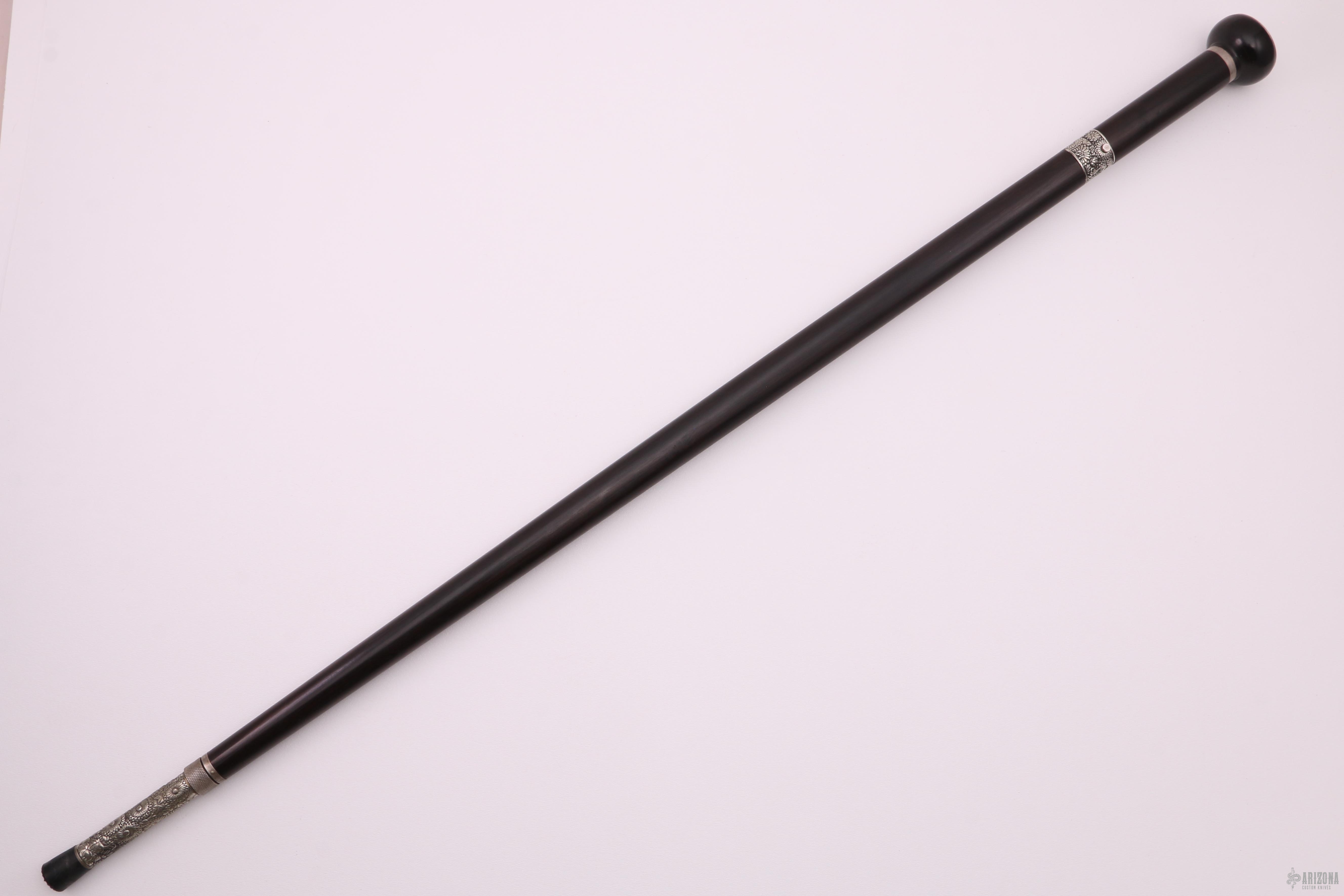 Damascus Sword Cane - Arizona Custom Knives