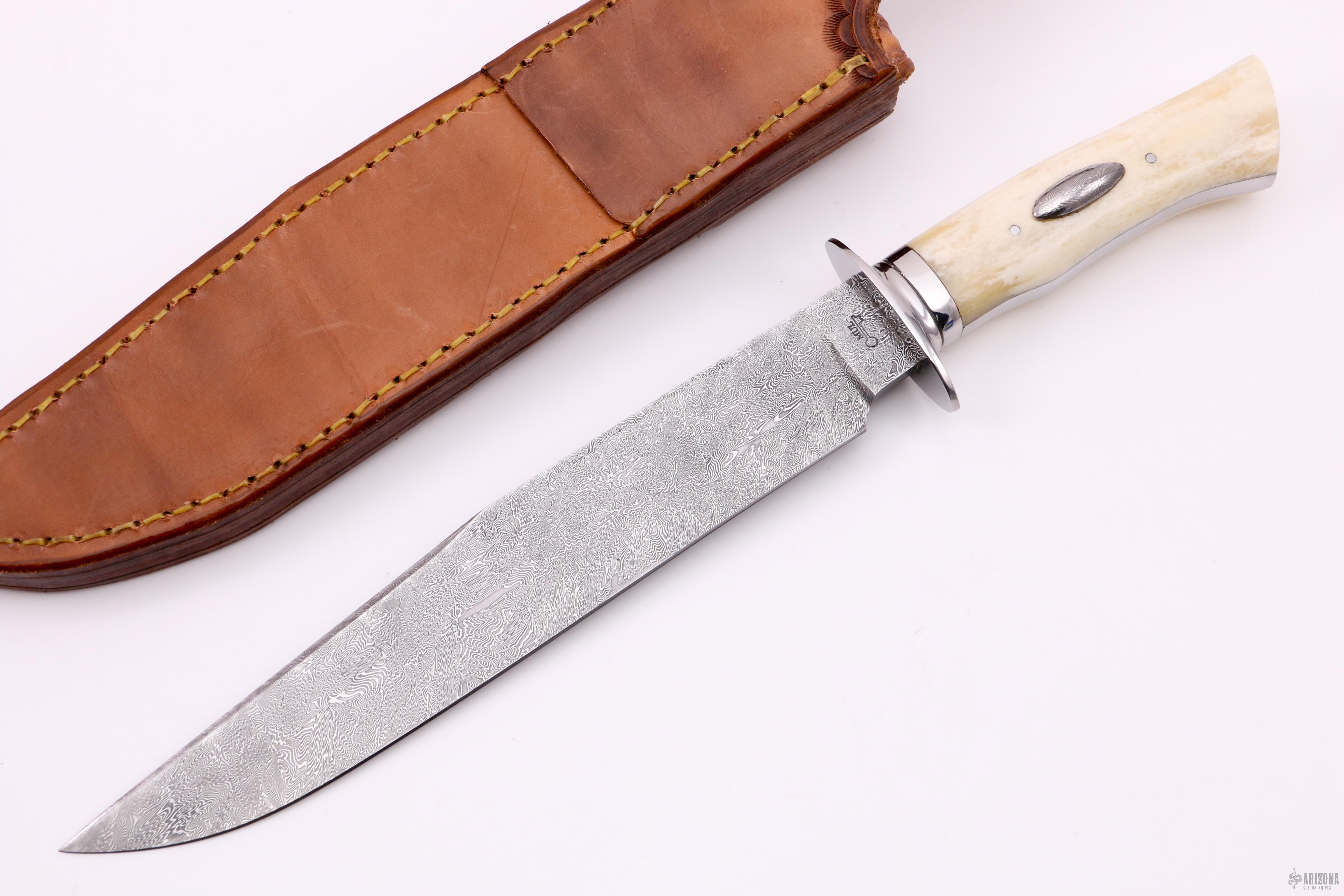 Damascus Fighter - Arizona Custom Knives