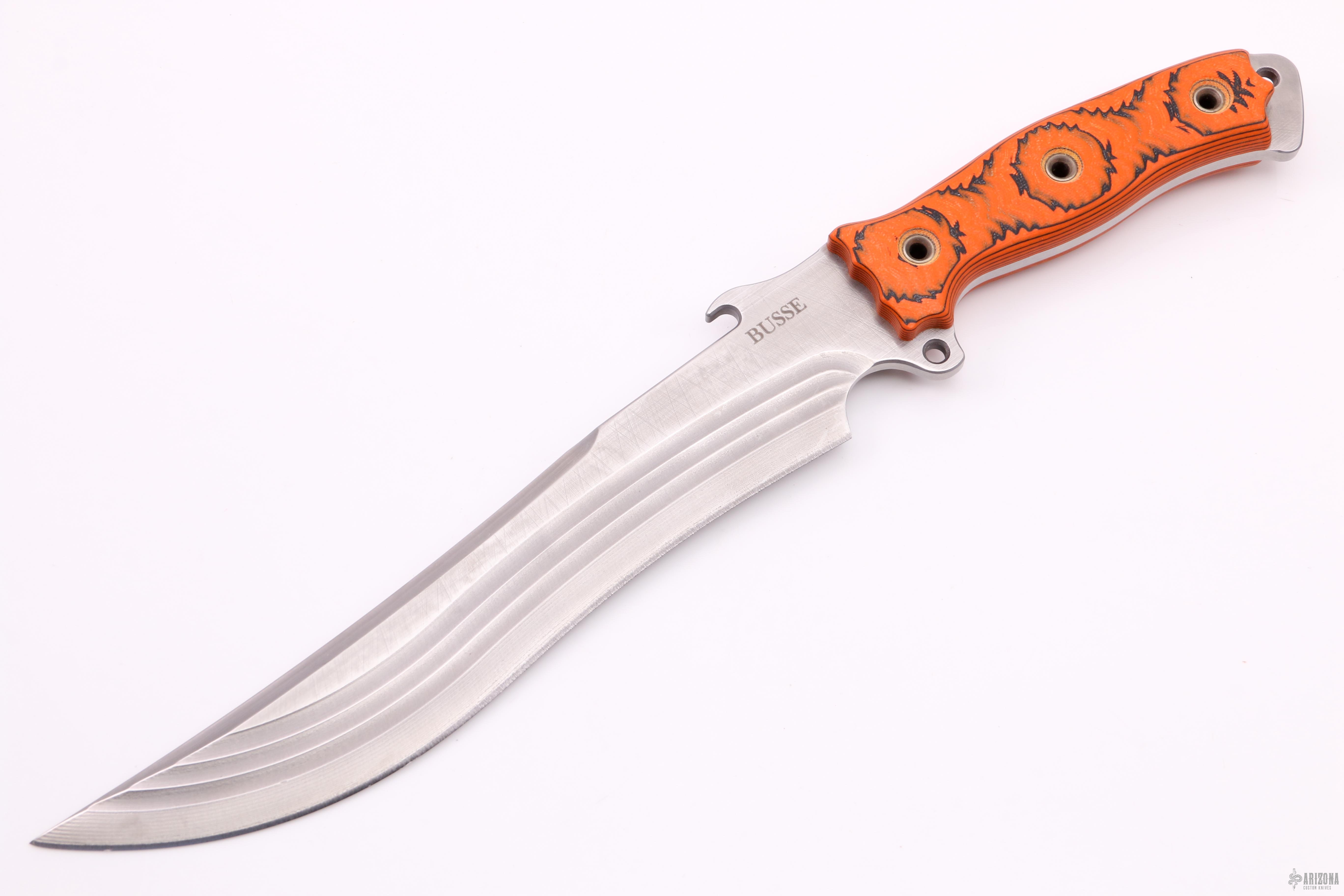 Silent Knight - Competition Finish - Arizona Custom Knives