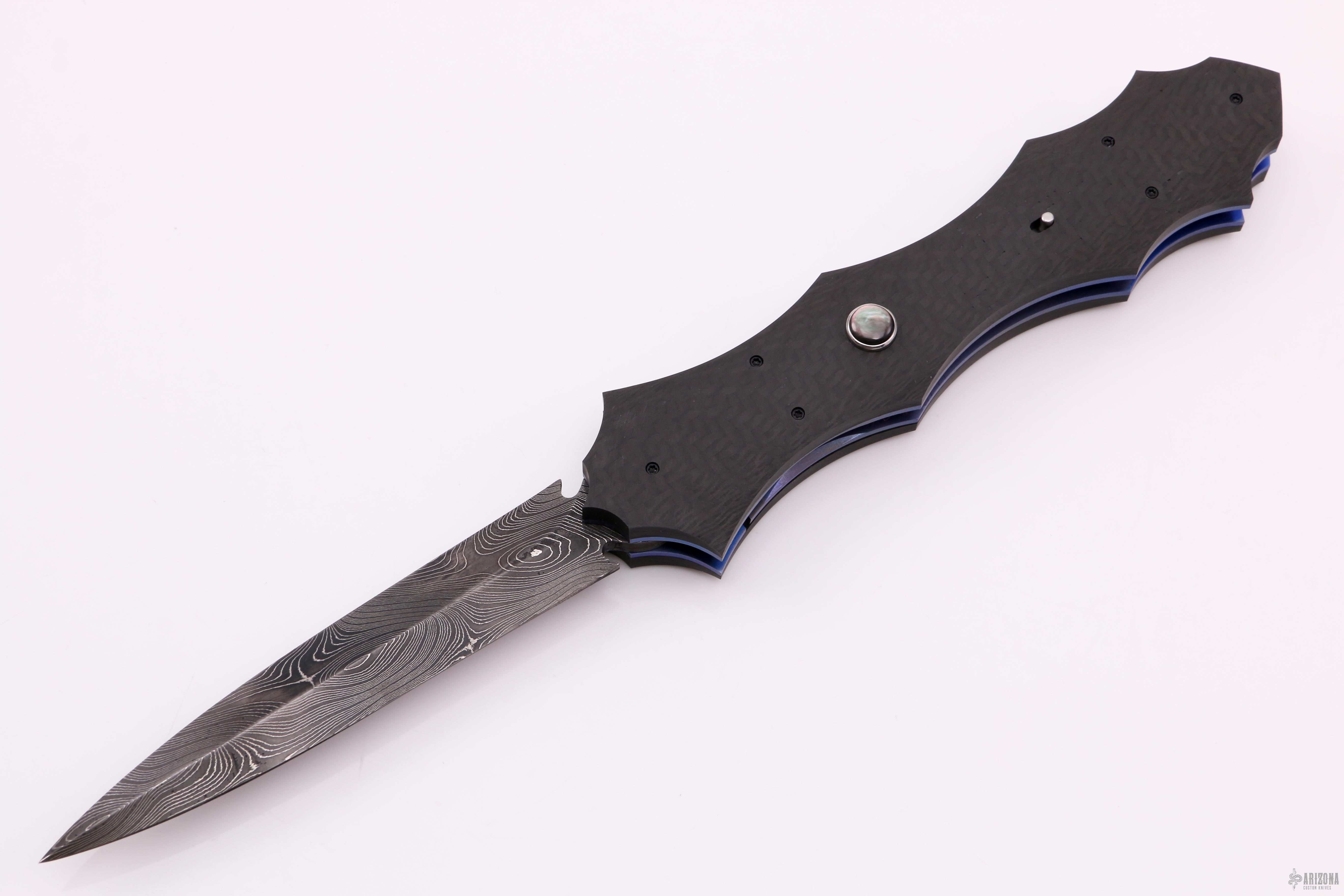 Grim Reaper Series Linerlock Auto - Arizona Custom Knives