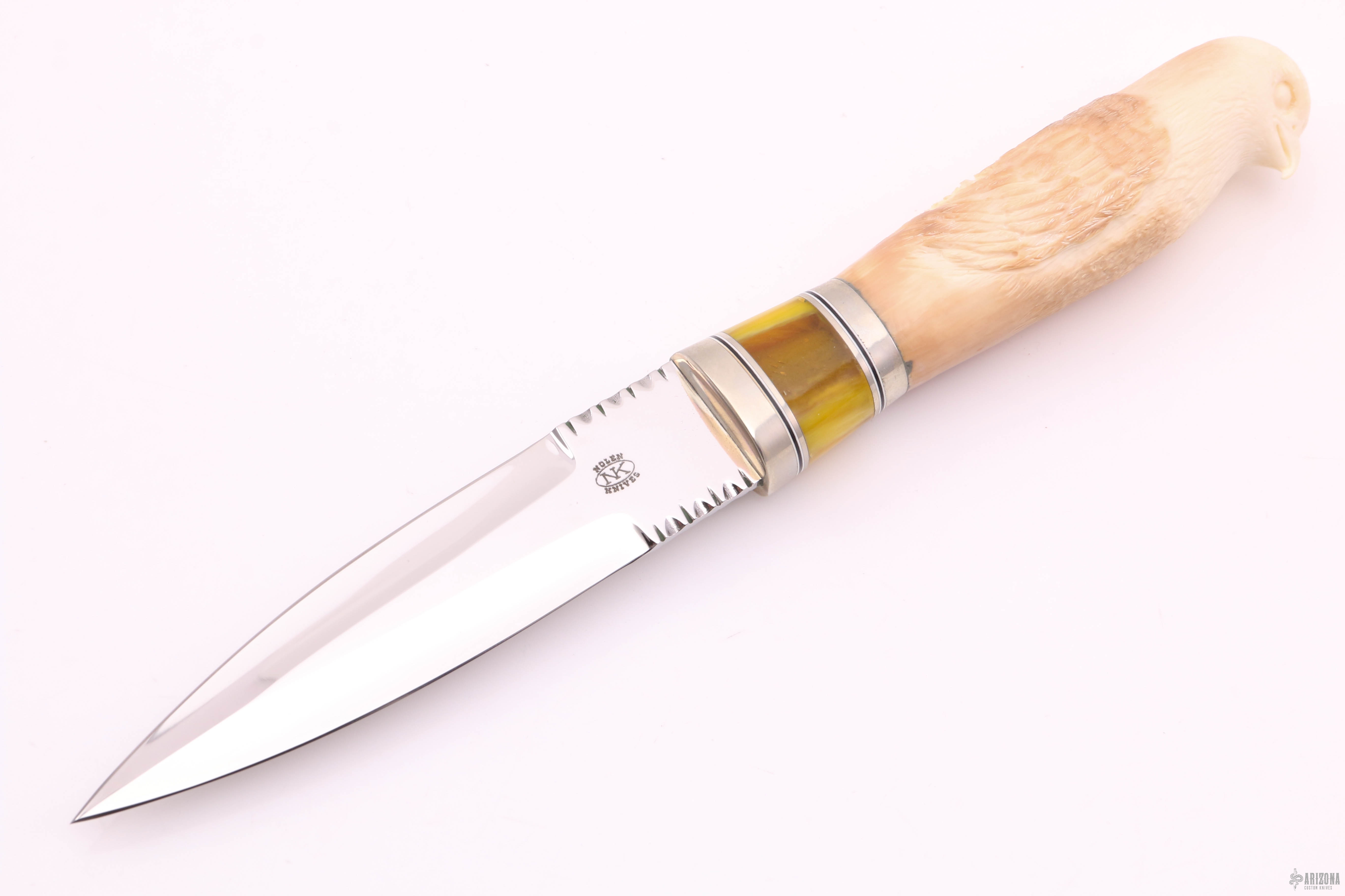 Eagle Carved Dagger - Arizona Custom Knives
