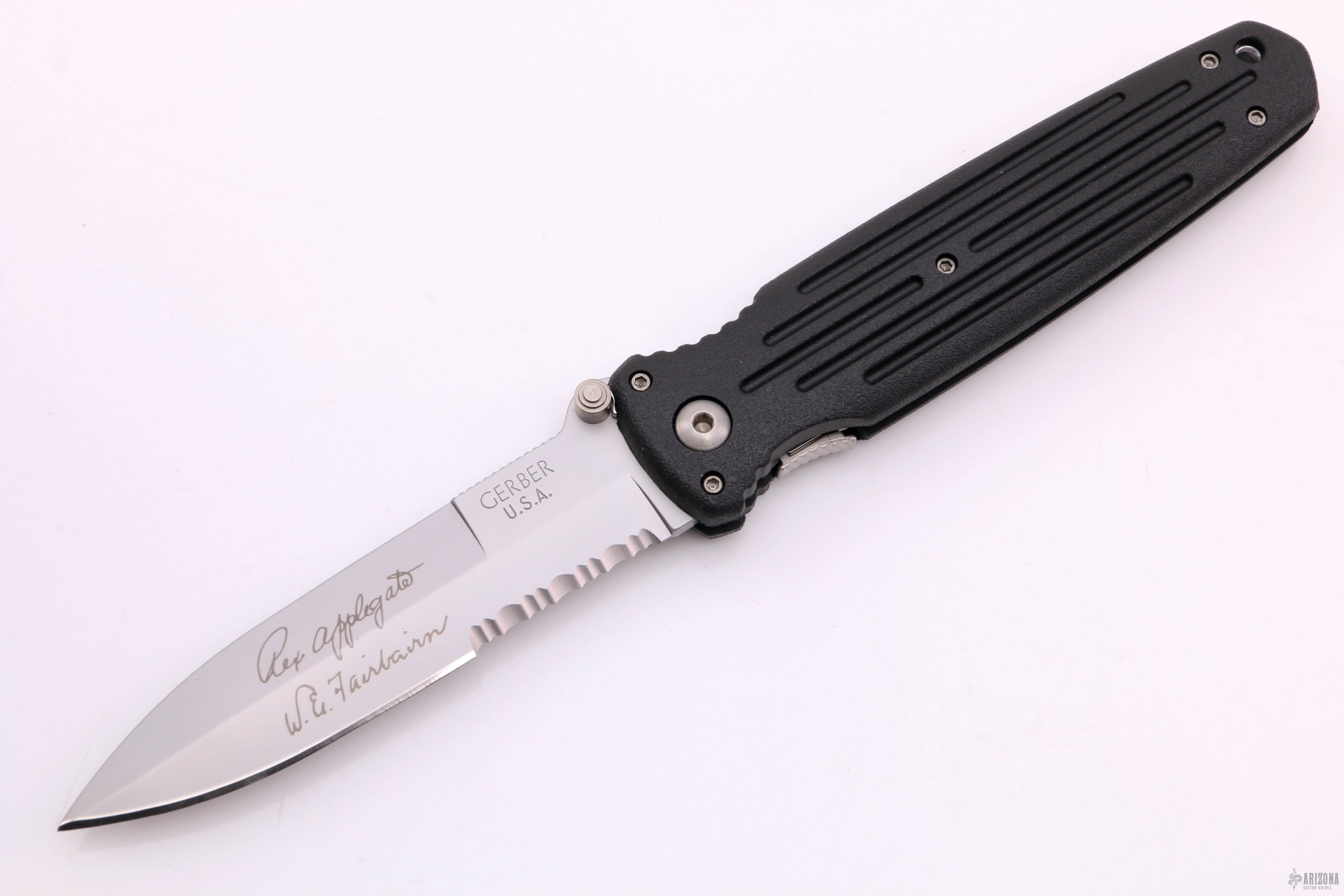 Applegate Fairbairn Combat Folder - Arizona Custom Knives