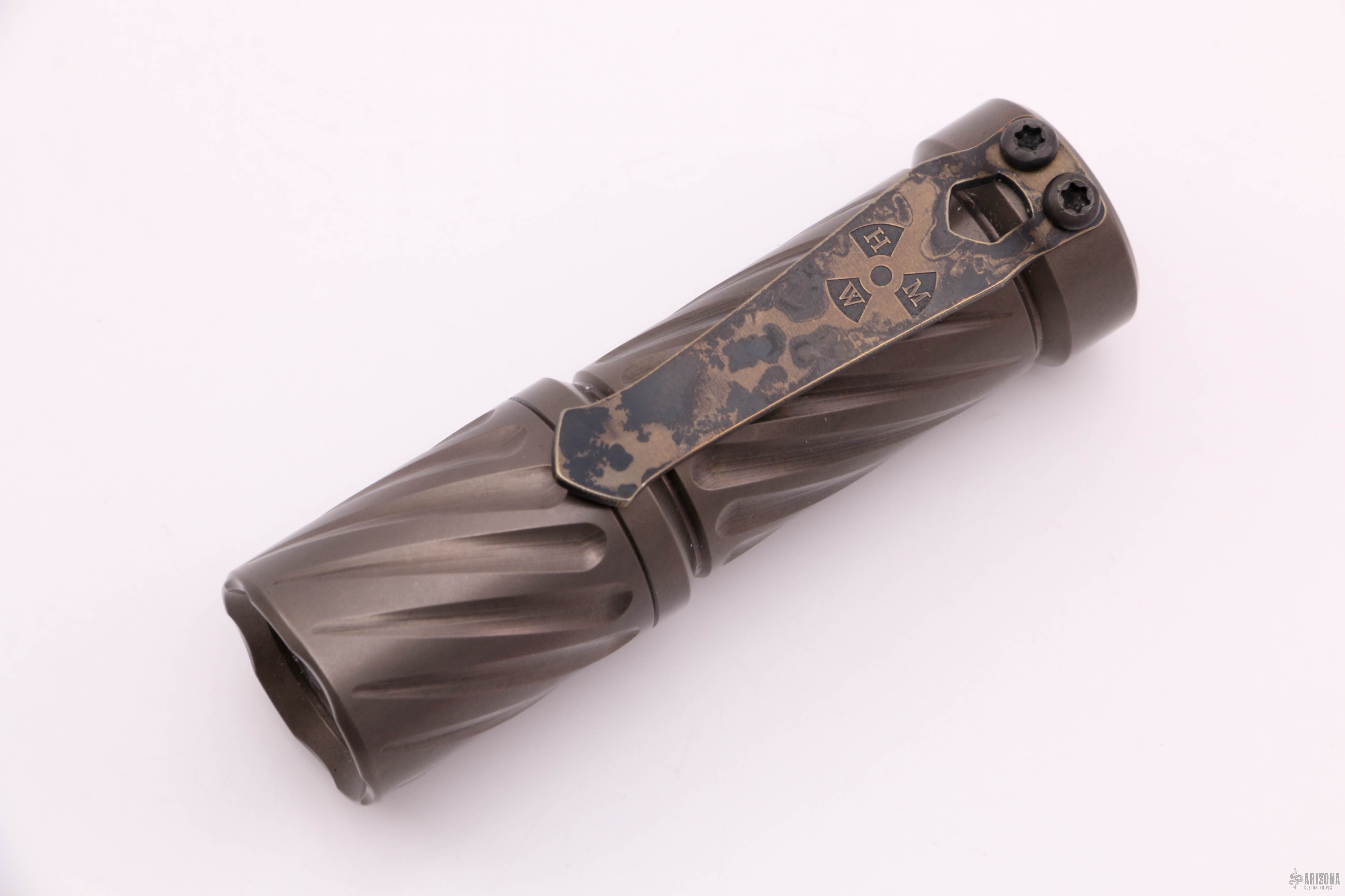 Nickel Aluminum Bronze Full Twist Hanko Trident - Arizona Custom Knives