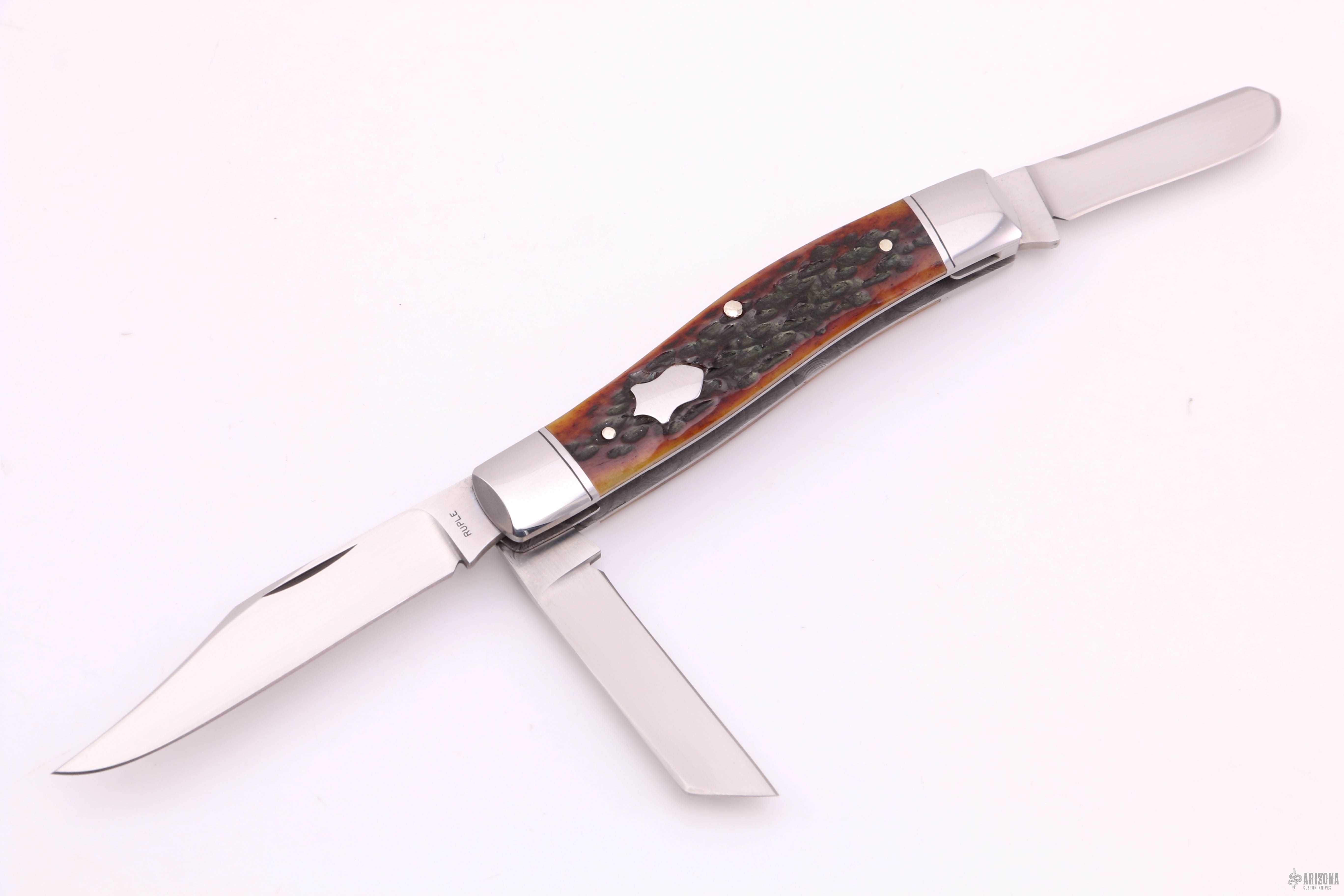 3-Blade Stockman - Arizona Custom Knives