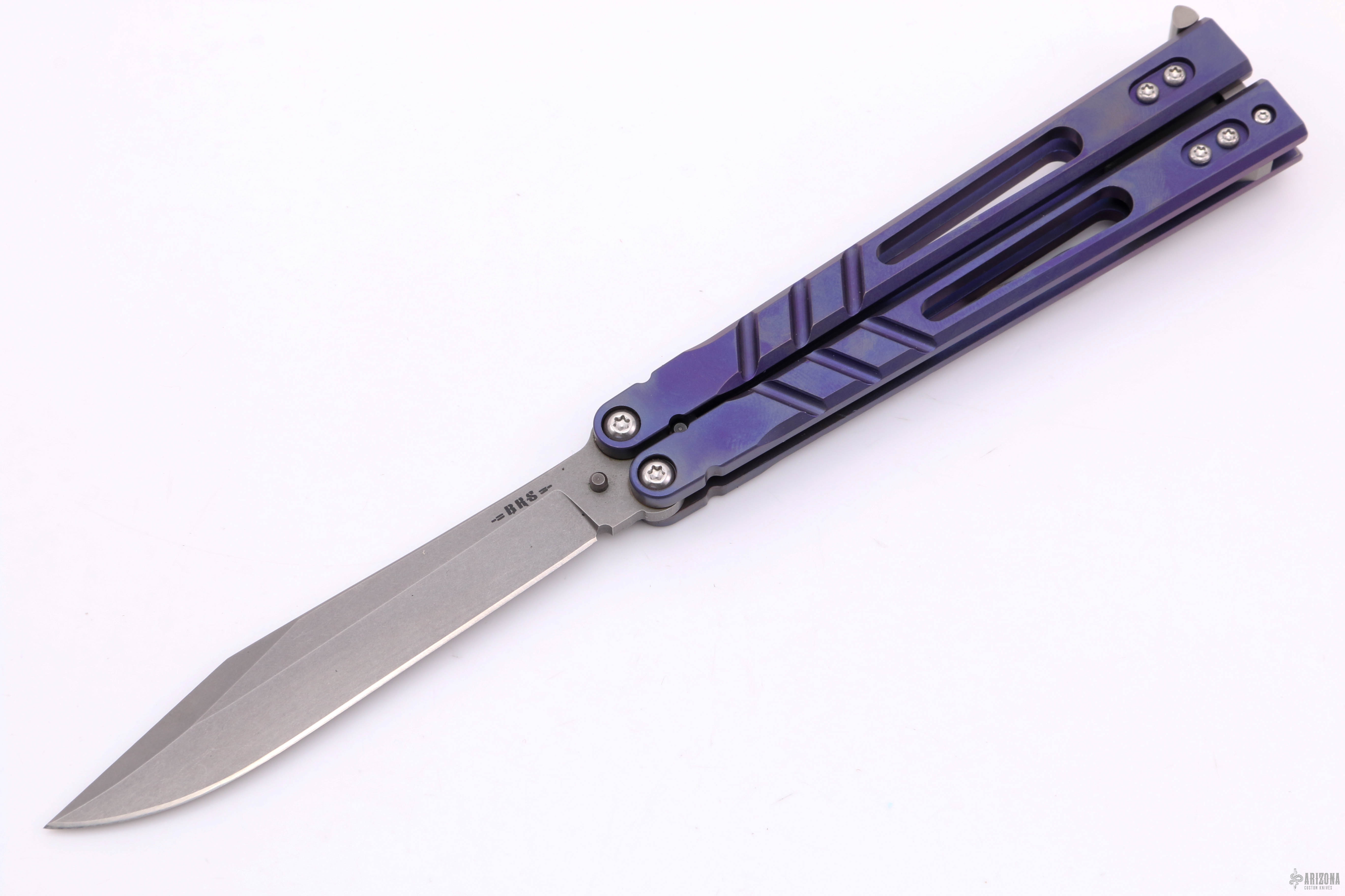 Alpha Beast Balisong - ALT Blade w/ Clip - Arizona Custom Knives