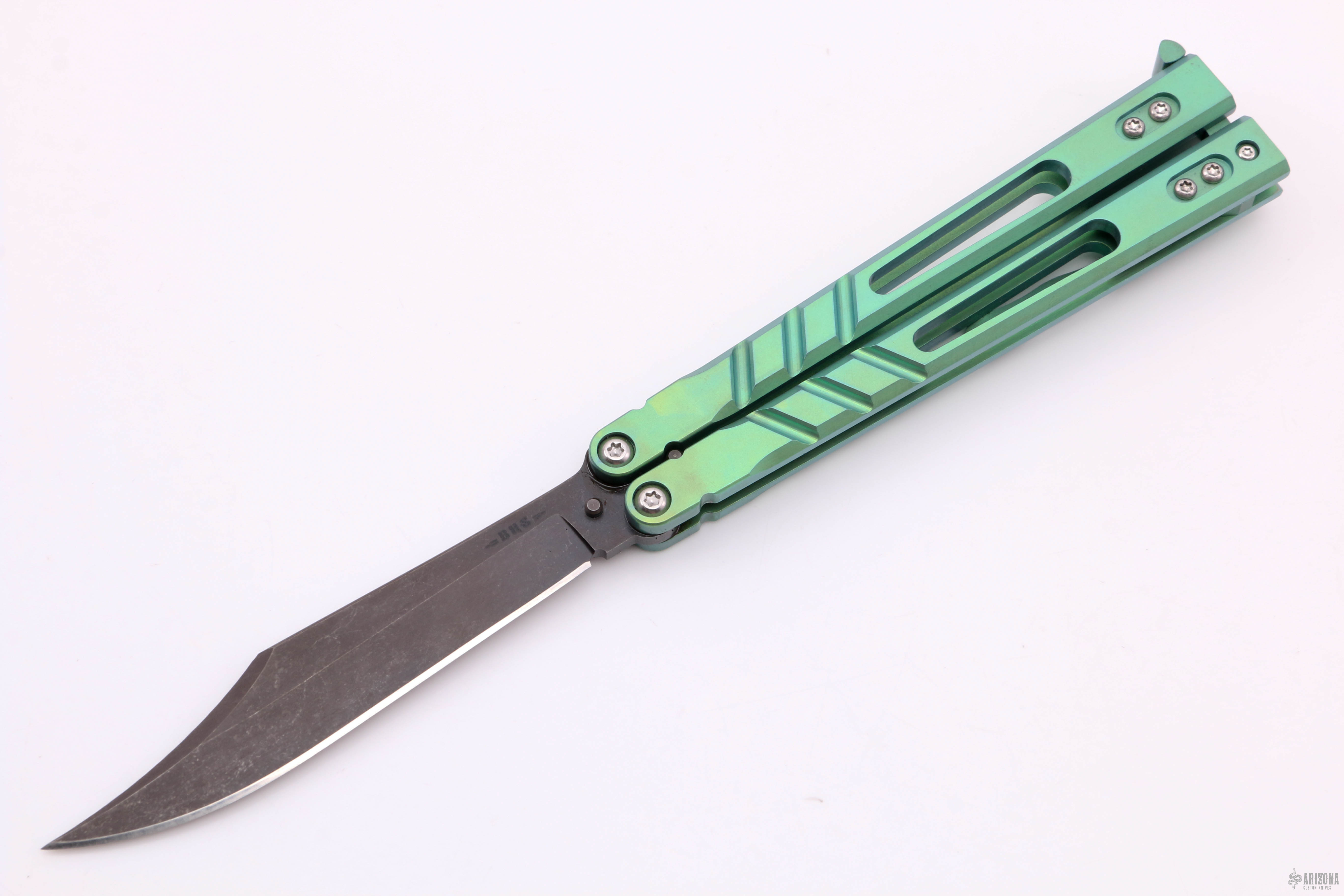Alpha Beast Balisong w/ Clip - Arizona Custom Knives