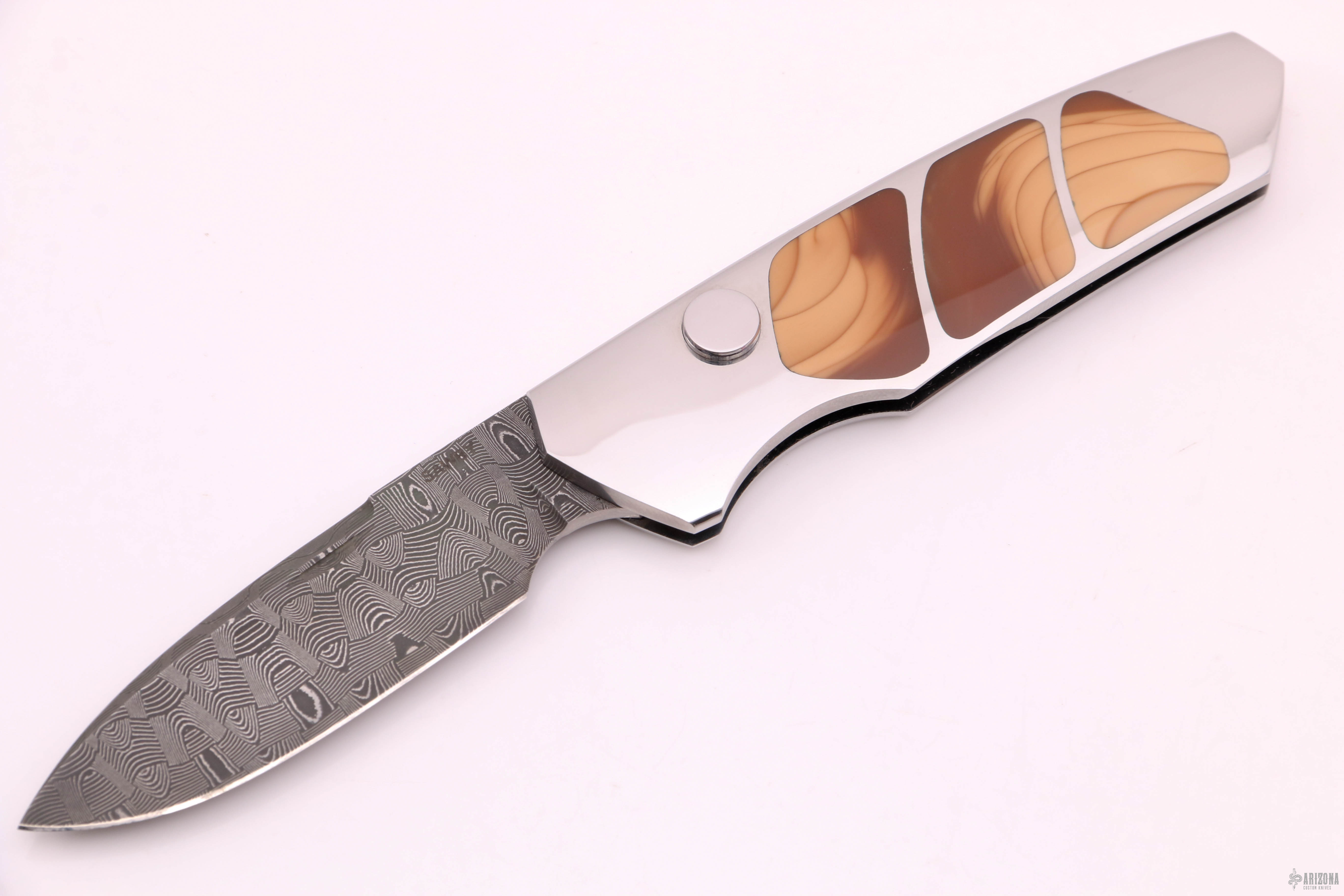 Button Lock - Arizona Custom Knives
