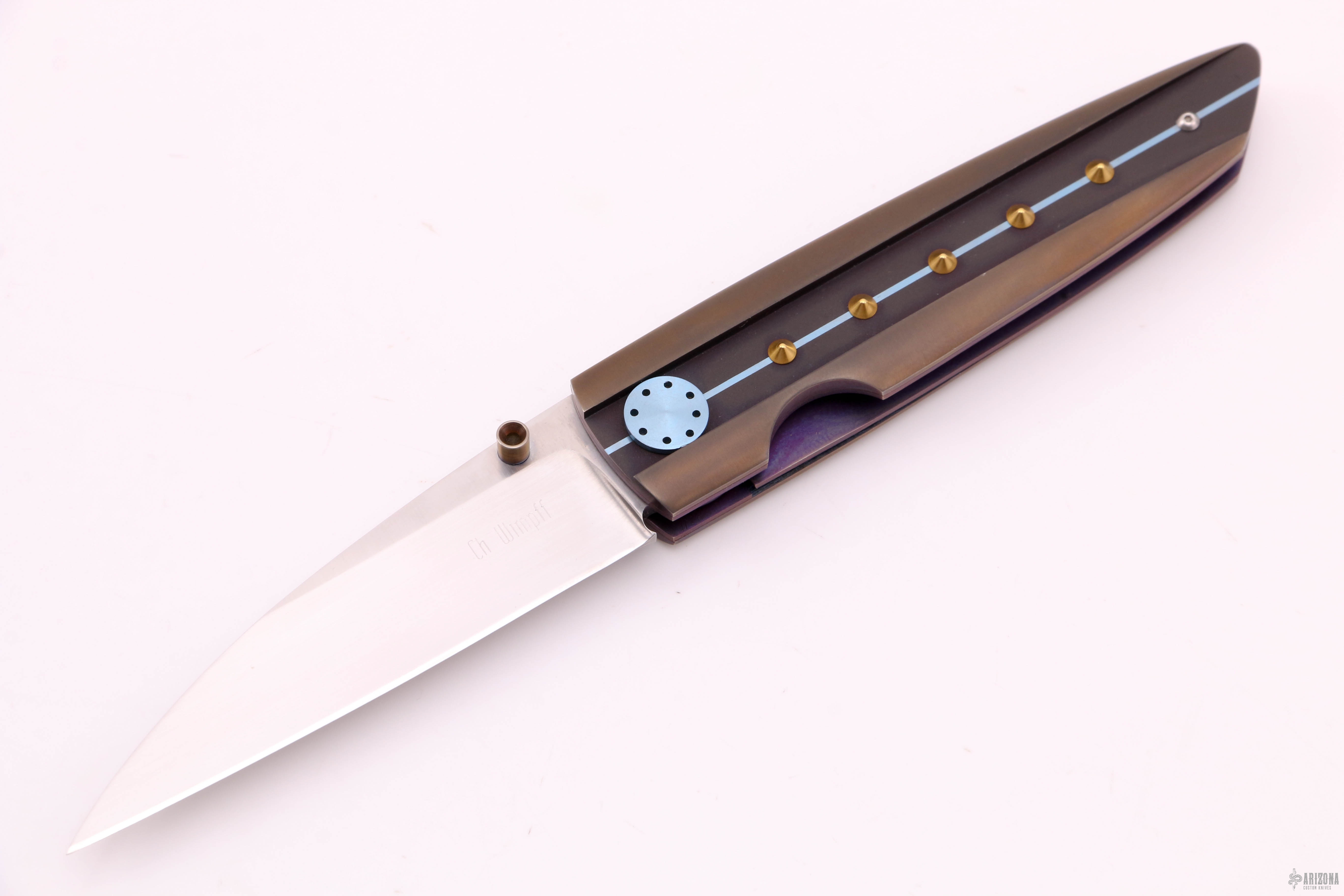 Wharncliffe Linerlock Folder - Arizona Custom Knives