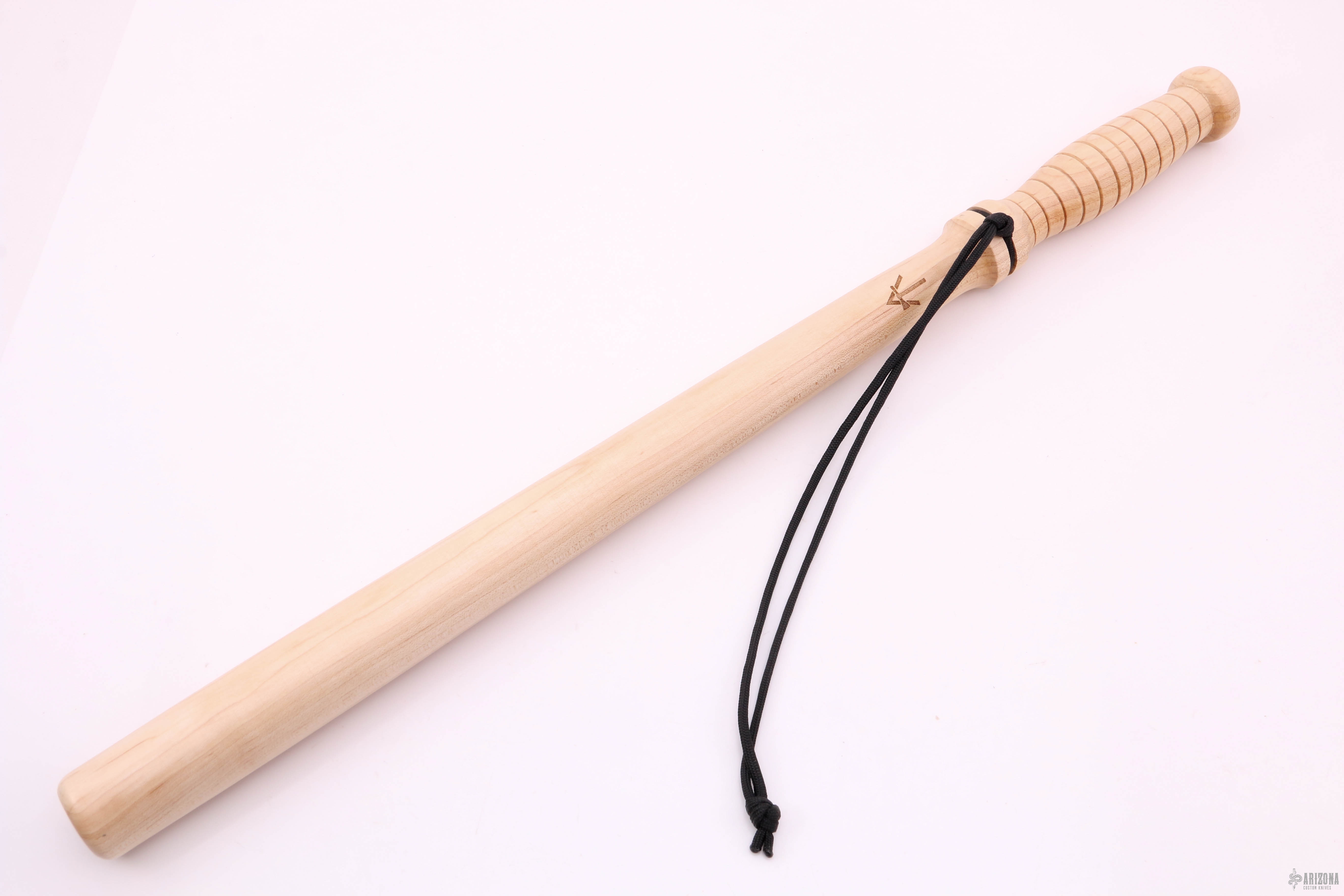 MP Baton - Clear Coat Hard Maple | Arizona Custom Knives