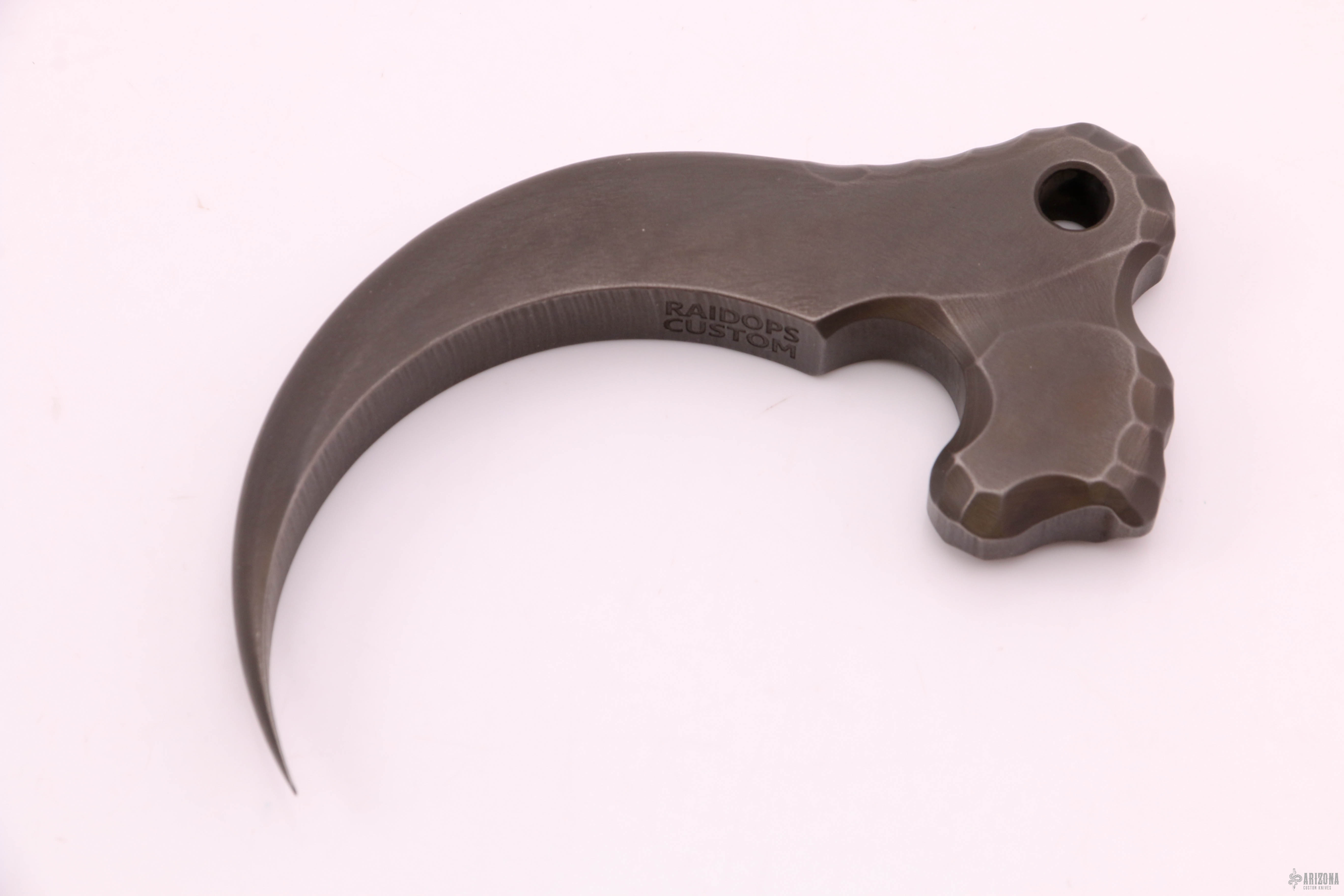 XXL Eagle Talon - Dark Brown - Arizona Custom Knives