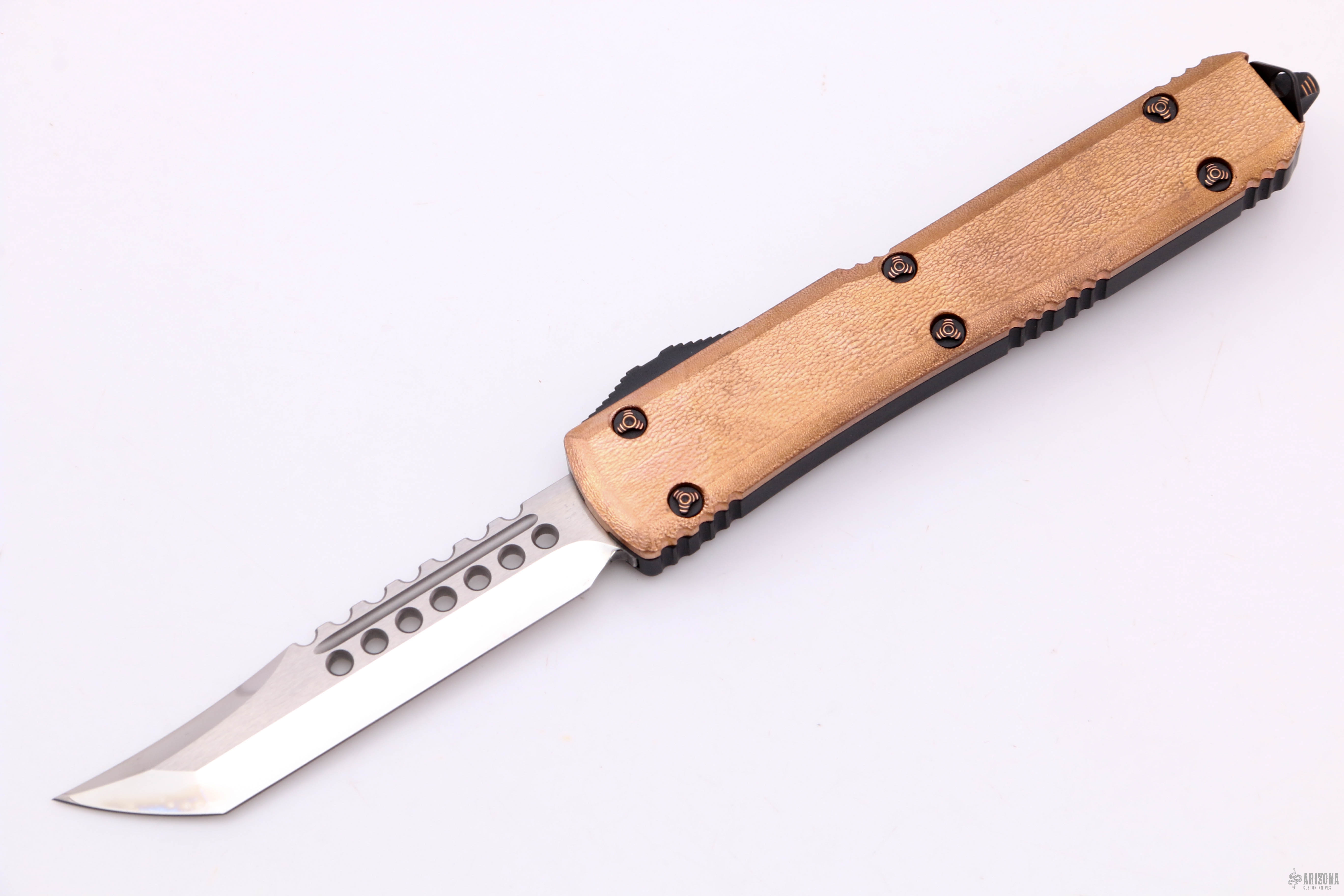 Ultratech Hellhound Tanto Mirror Polish w/ Eggshell Copper Top and ...