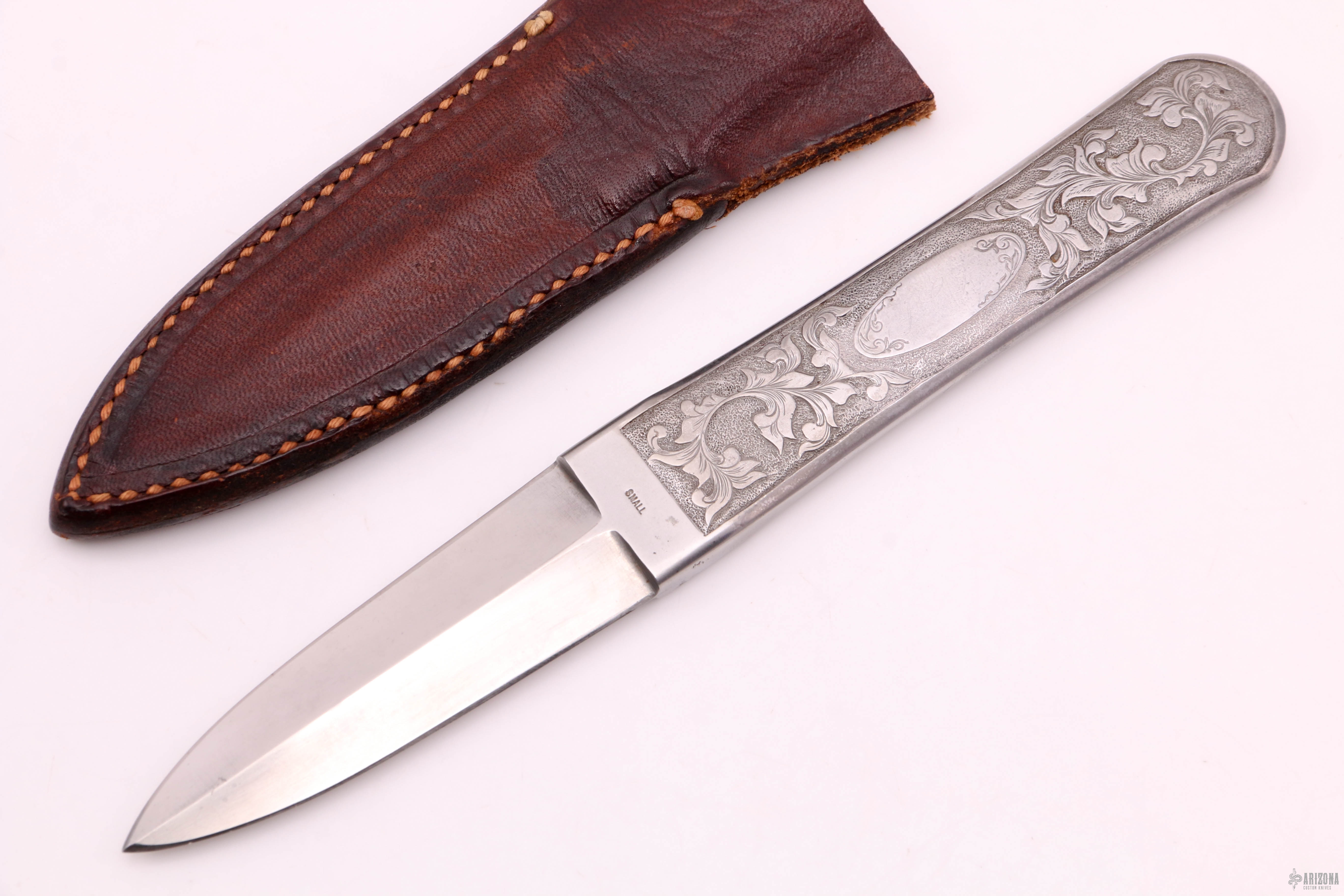 Engraved Billet Fagger | Arizona Custom Knives