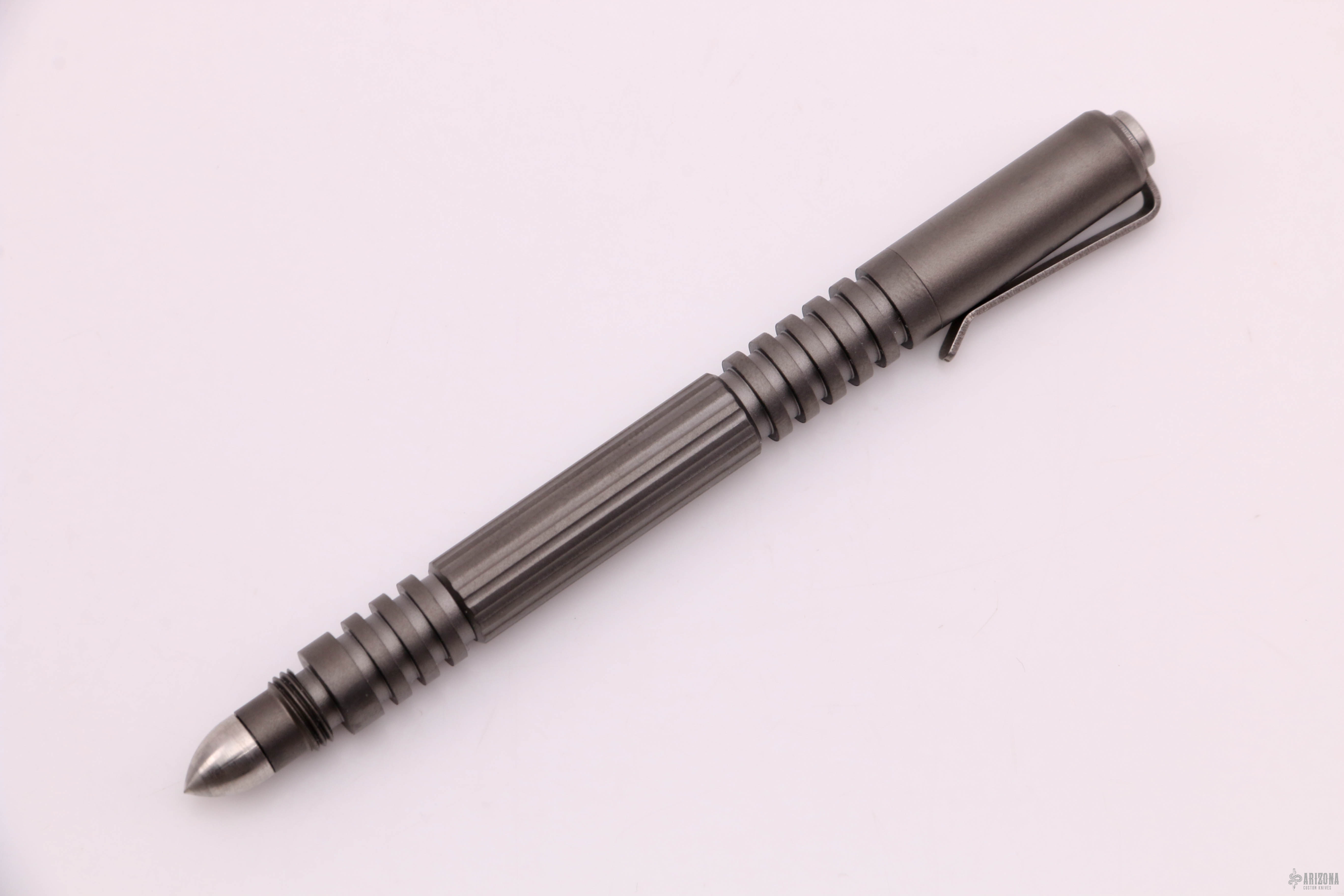 Investigator Pen - Stainless Steel - DLC Anthracite - Arizona Custom Knives