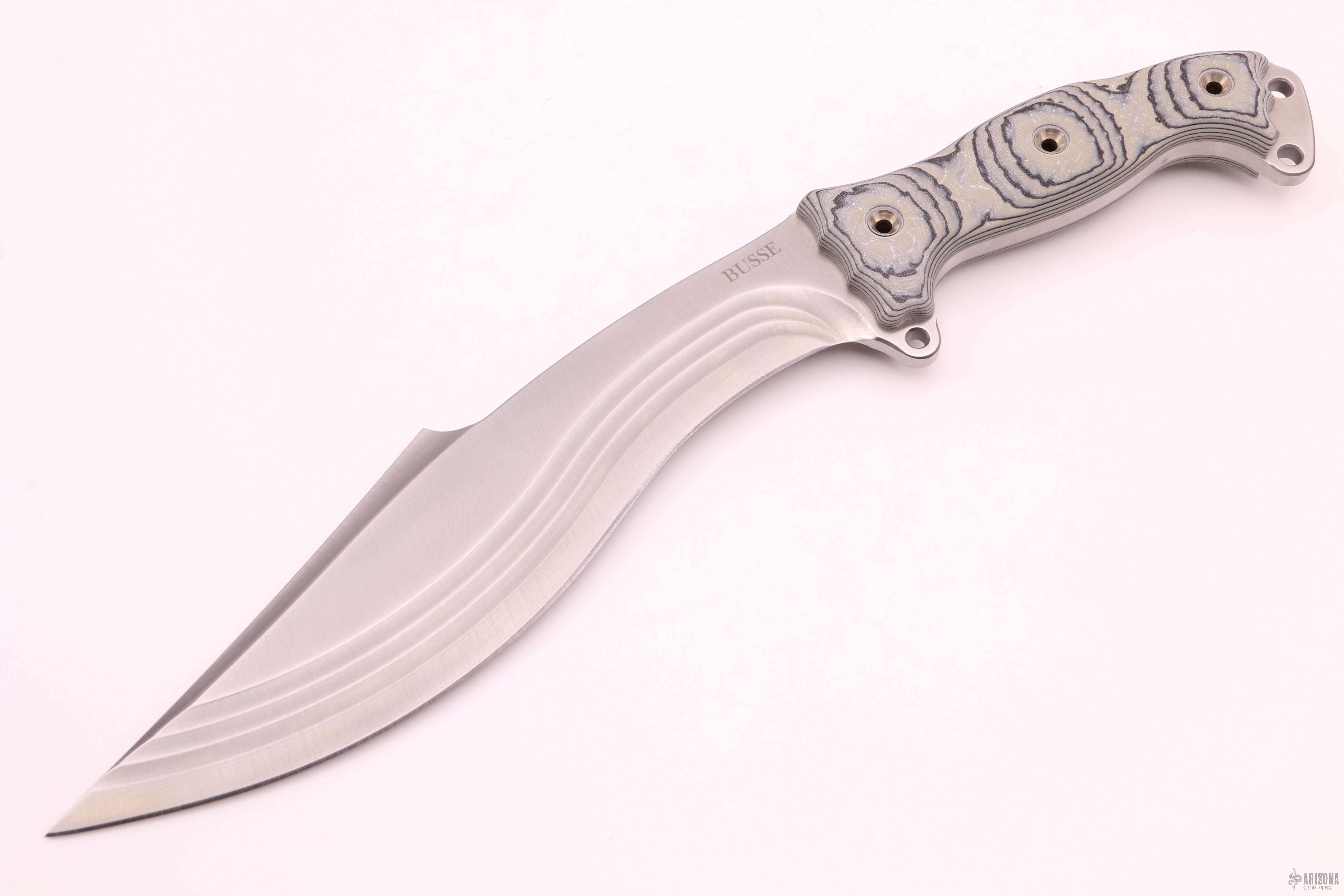 HUCK FIN - Competition Finish - Arizona Custom Knives