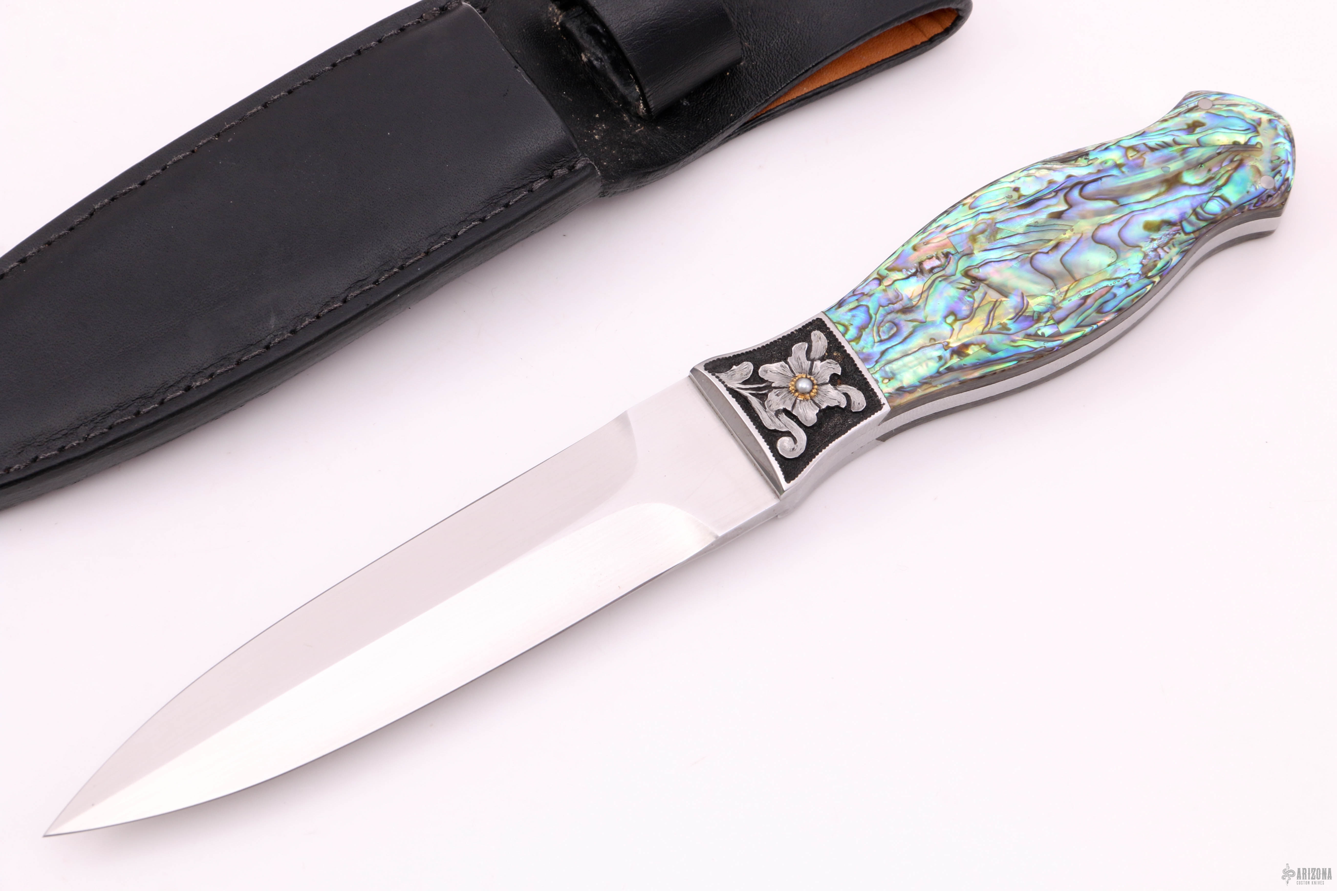 Engraved Dagger | Arizona Custom Knives