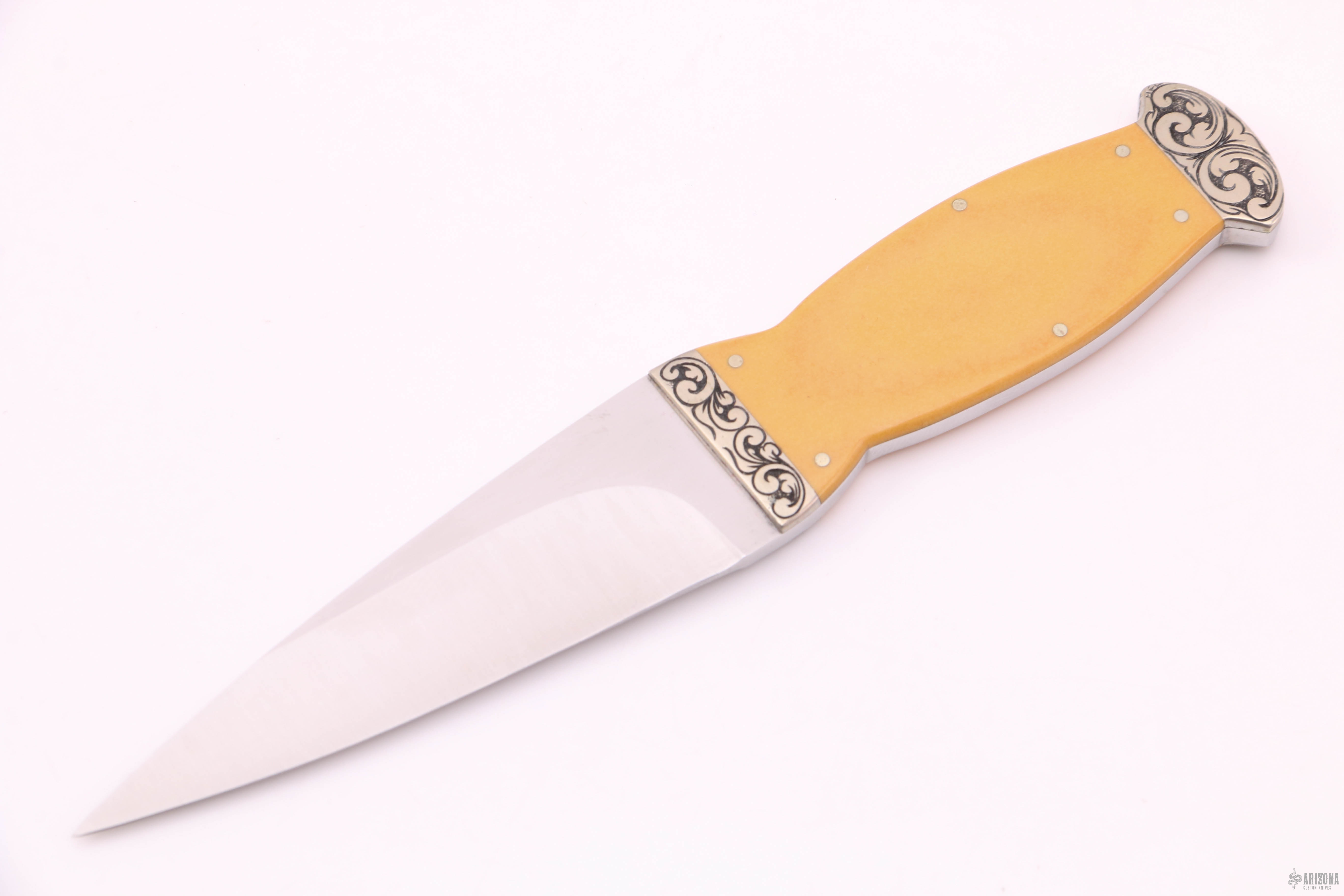 Engraved Dirk - Arizona Custom Knives