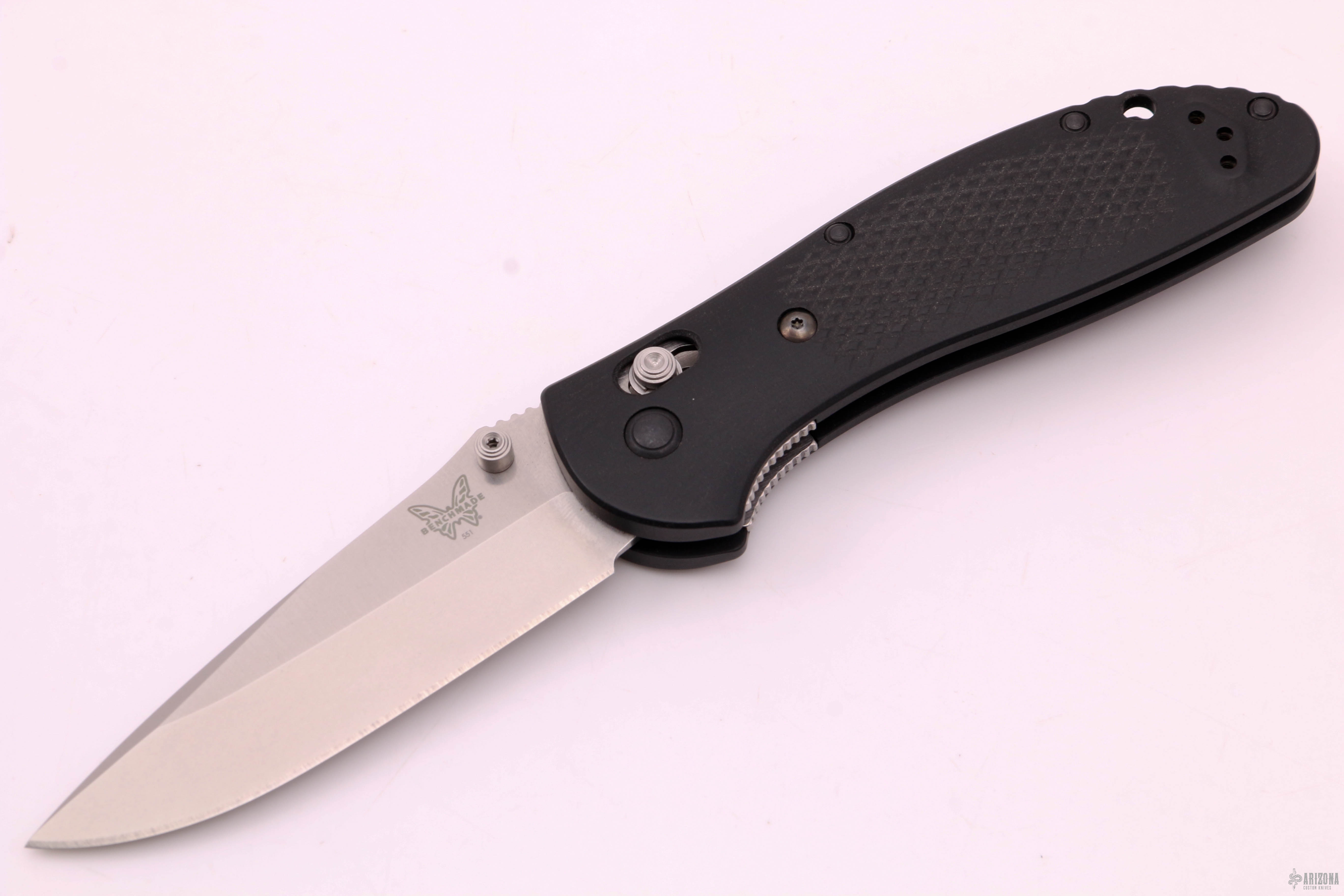 551-1702 Griptilian w/ Black Paper Micarta Scales - Arizona Custom Knives