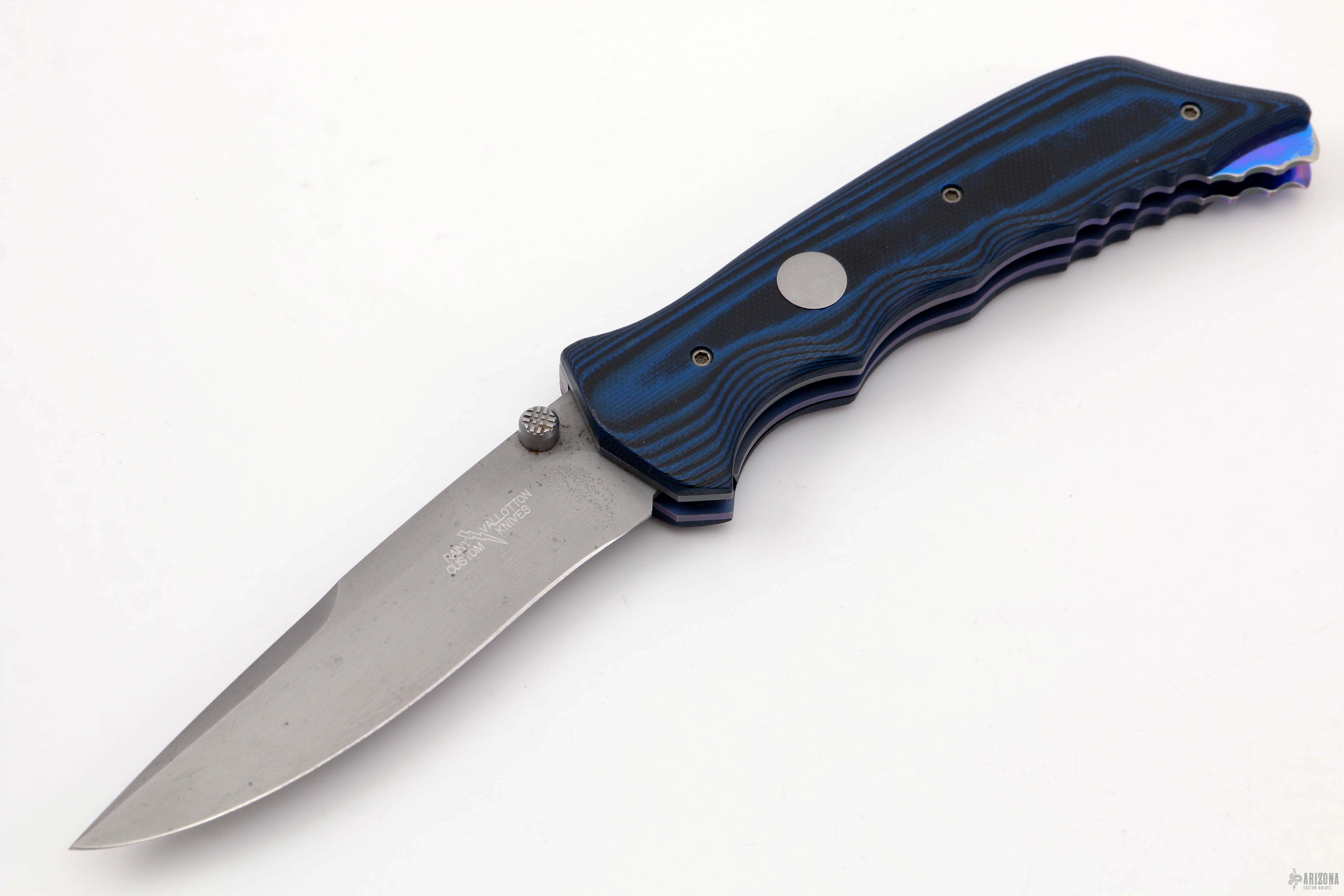 The Ripper Prototype - D/A Linerlock Auto - Arizona Custom Knives