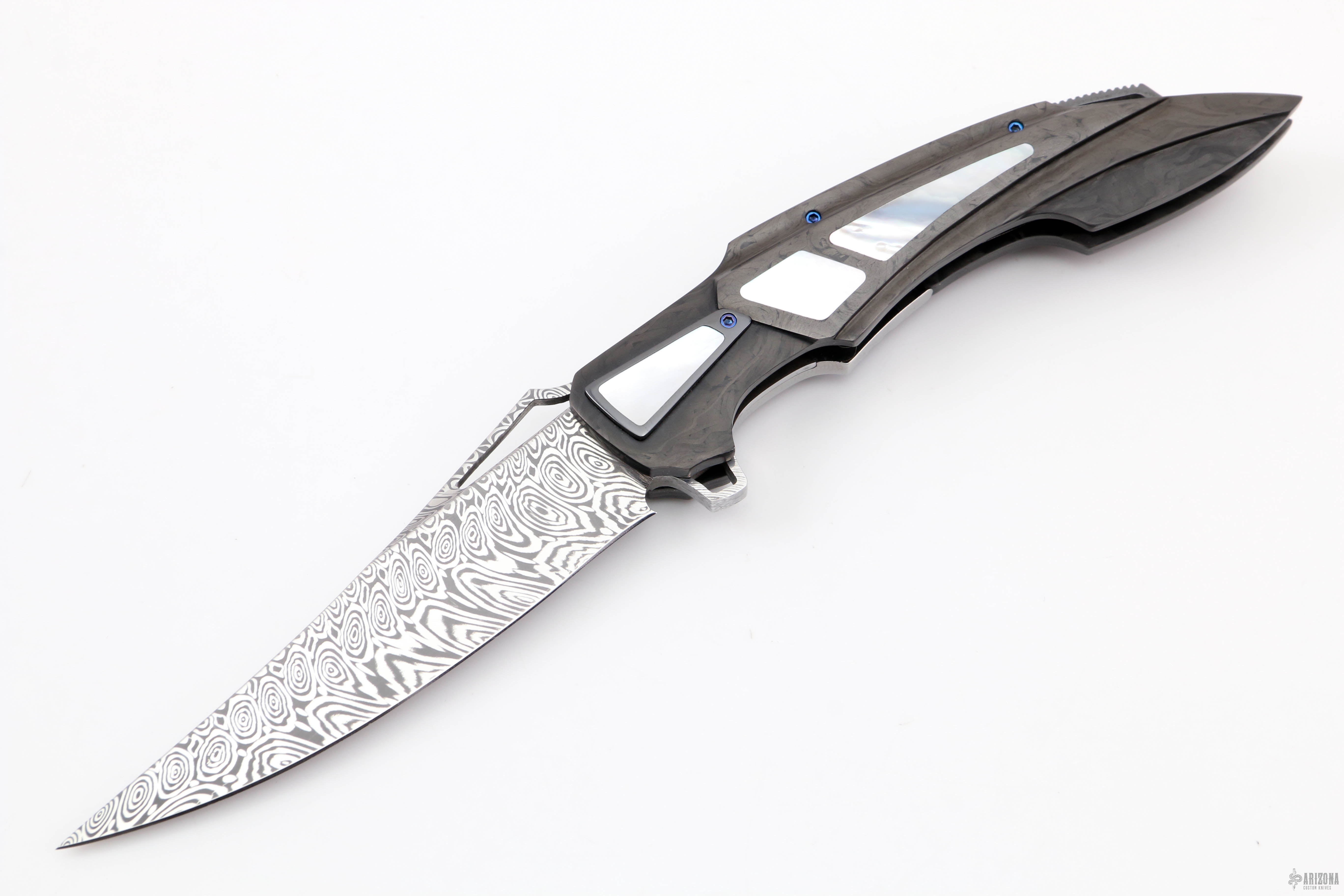 Curv Flipper Prototype - Arizona Custom Knives