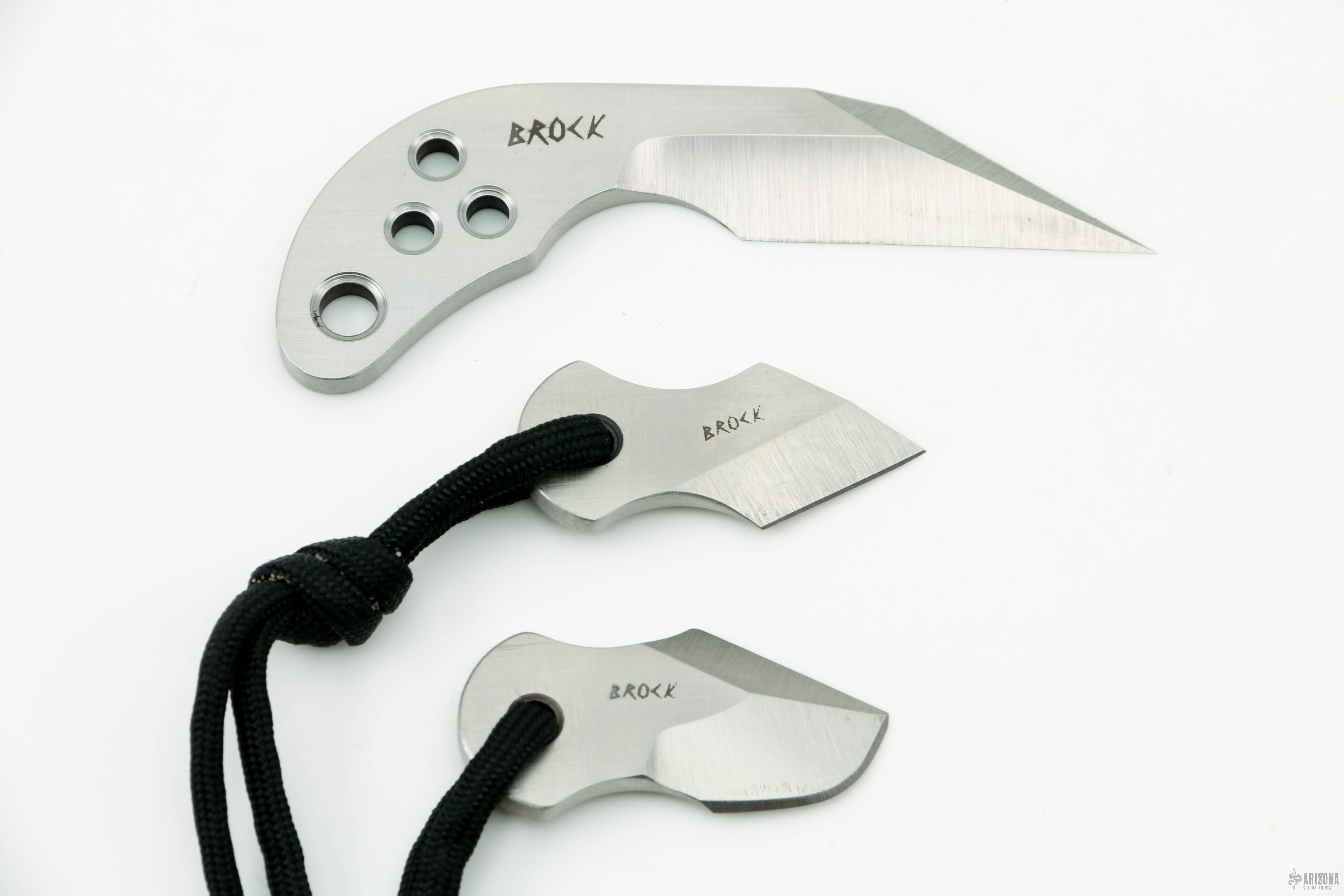 Set of Three Neck Knives | Arizona Custom Knives