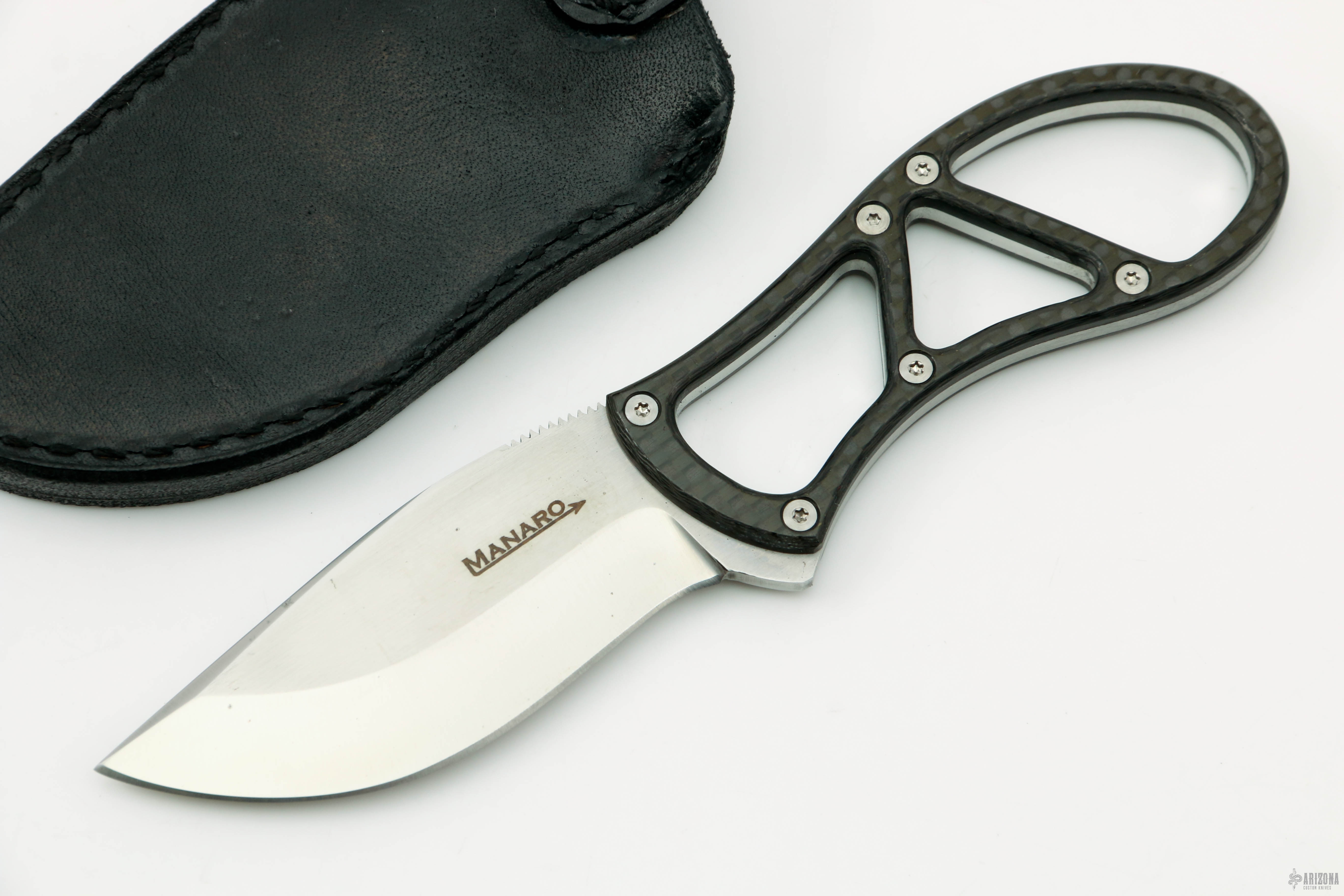 Skeletonized Fixed Blade | Arizona Custom Knives