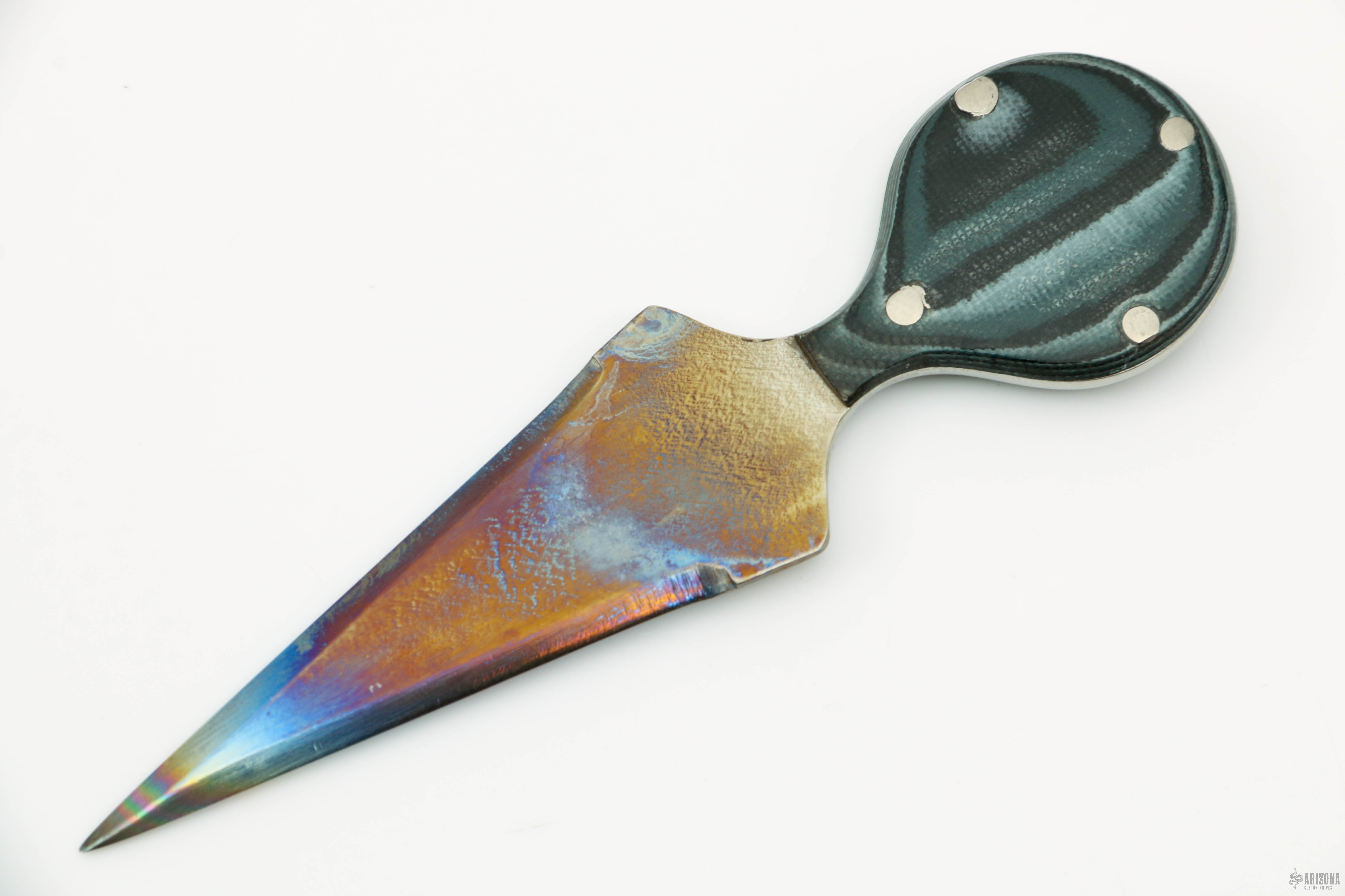 Titanium Push Dagger - Arizona Custom Knives