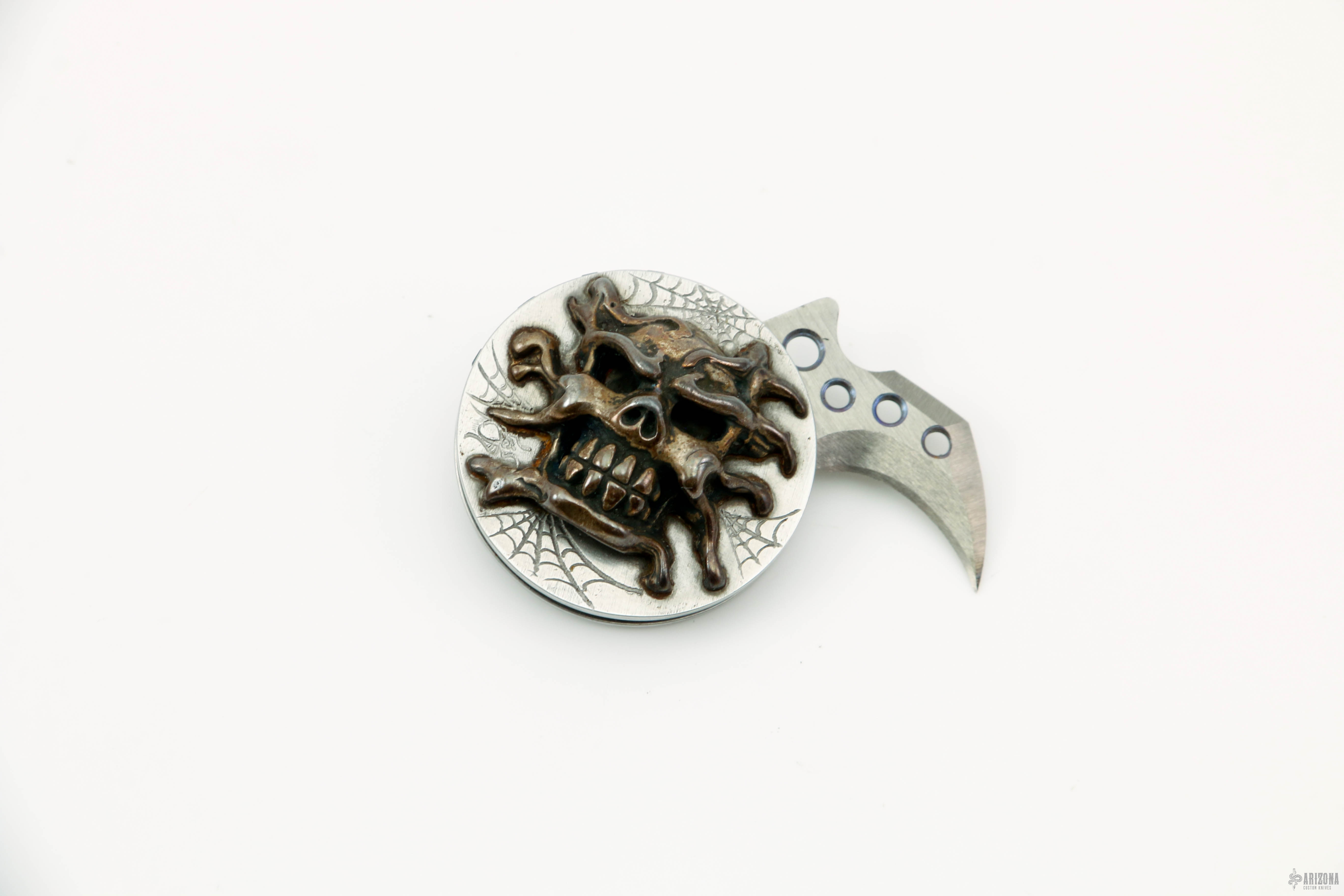 Custom Coin Knife - Dressed - Arizona Custom Knives