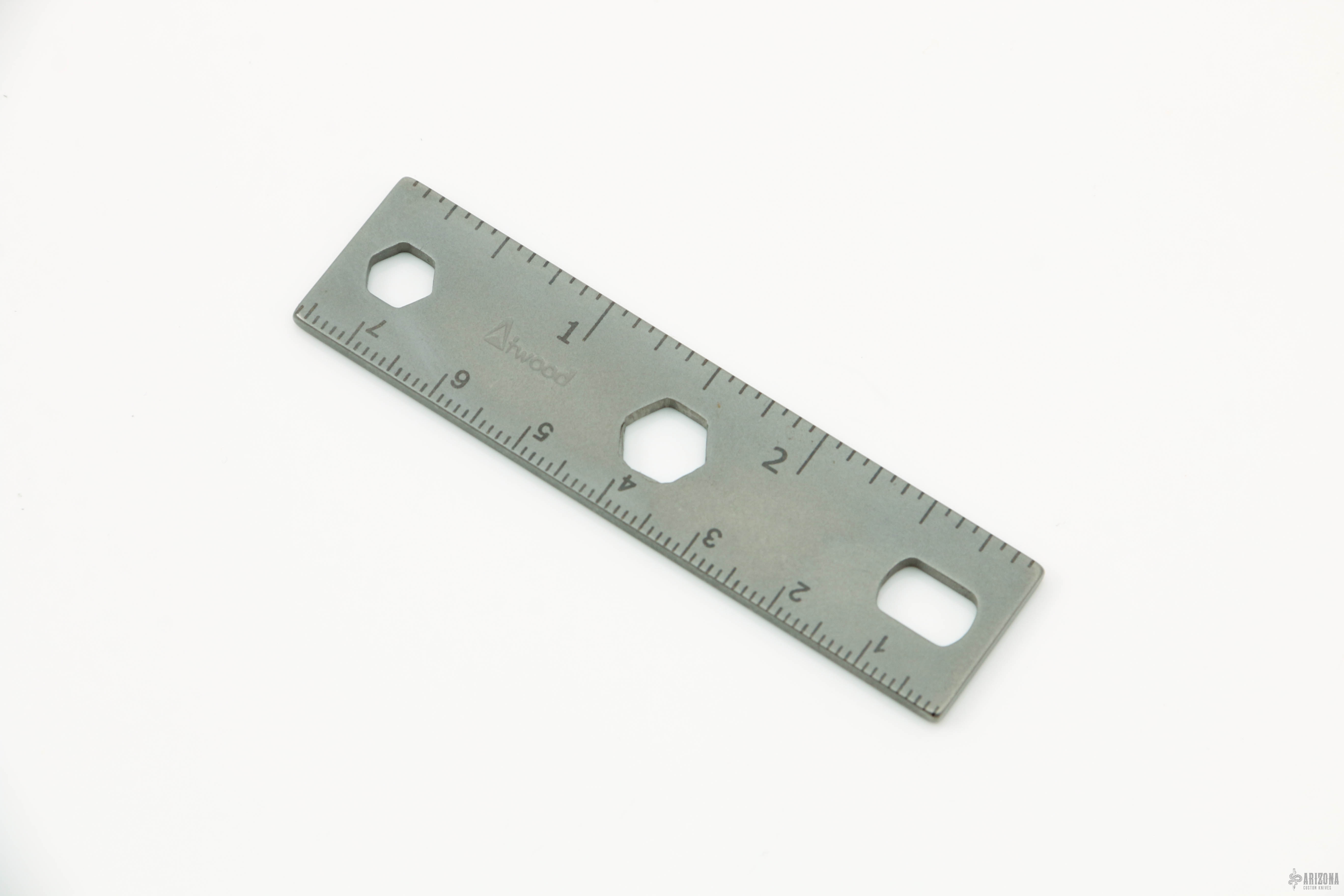 Titanium Ruler | Arizona Custom Knives