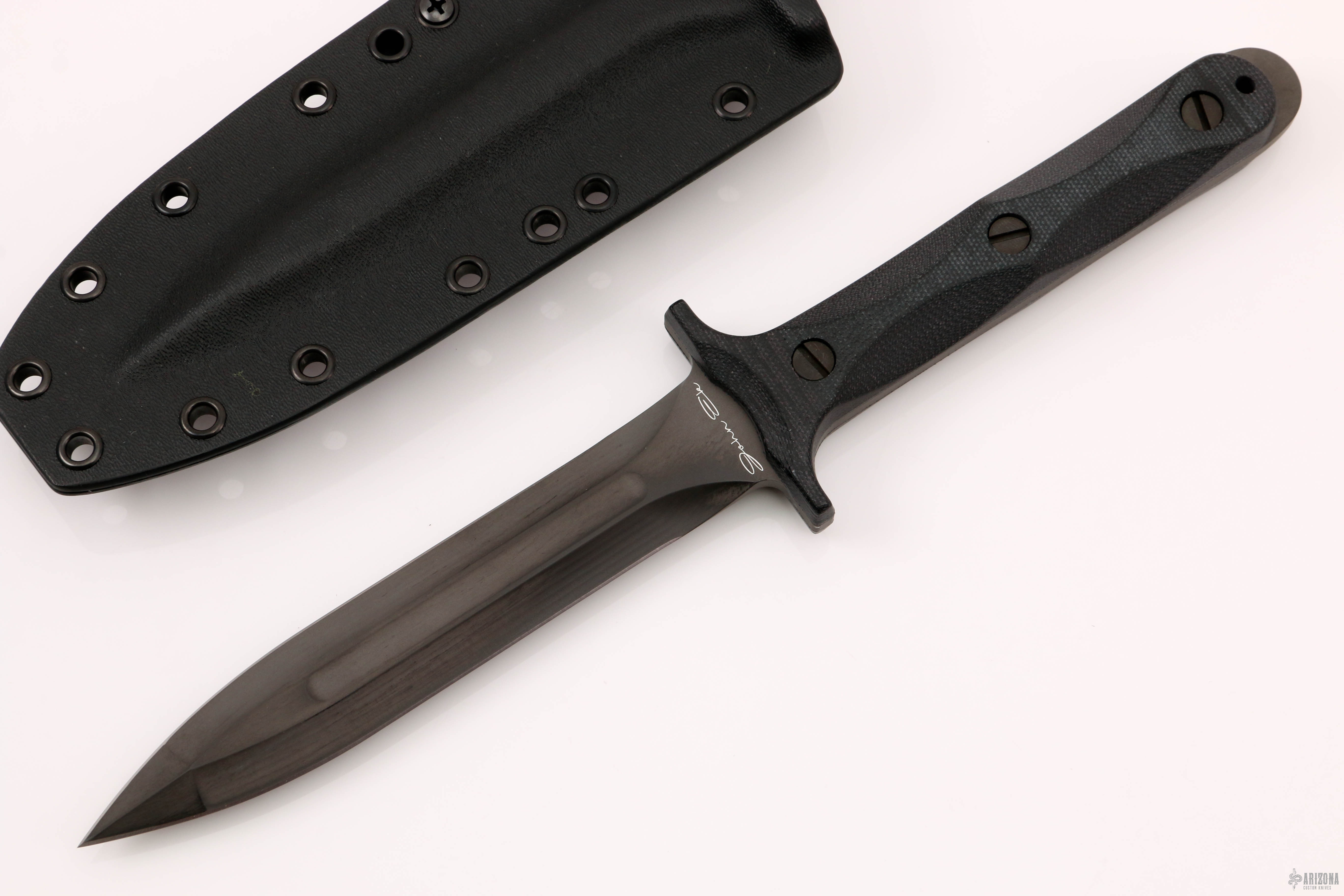 Ek Commando Dagger - Hollow Grind - Arizona Custom Knives