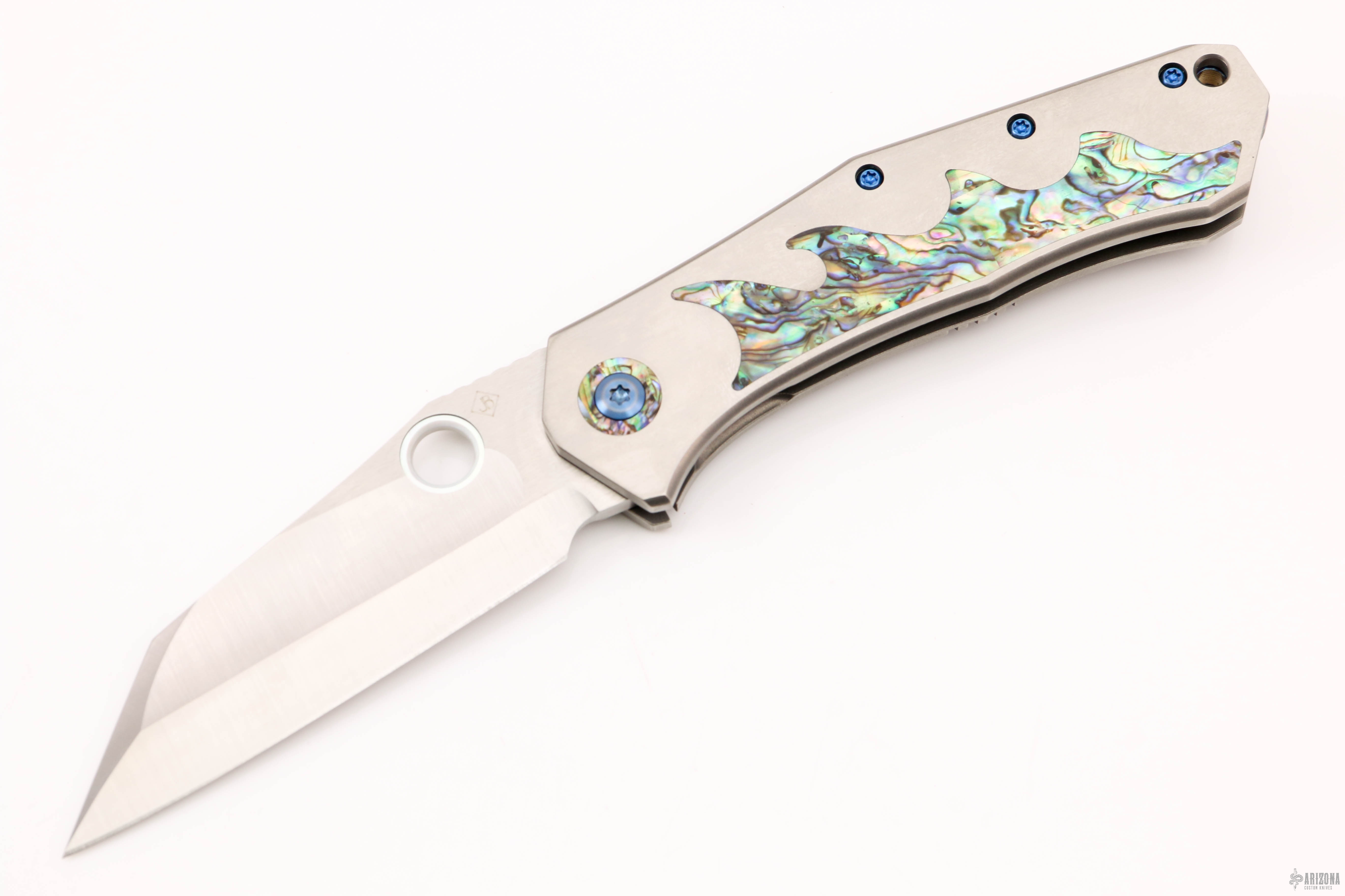 Mechanic-B w/ Abalone | Arizona Custom Knives