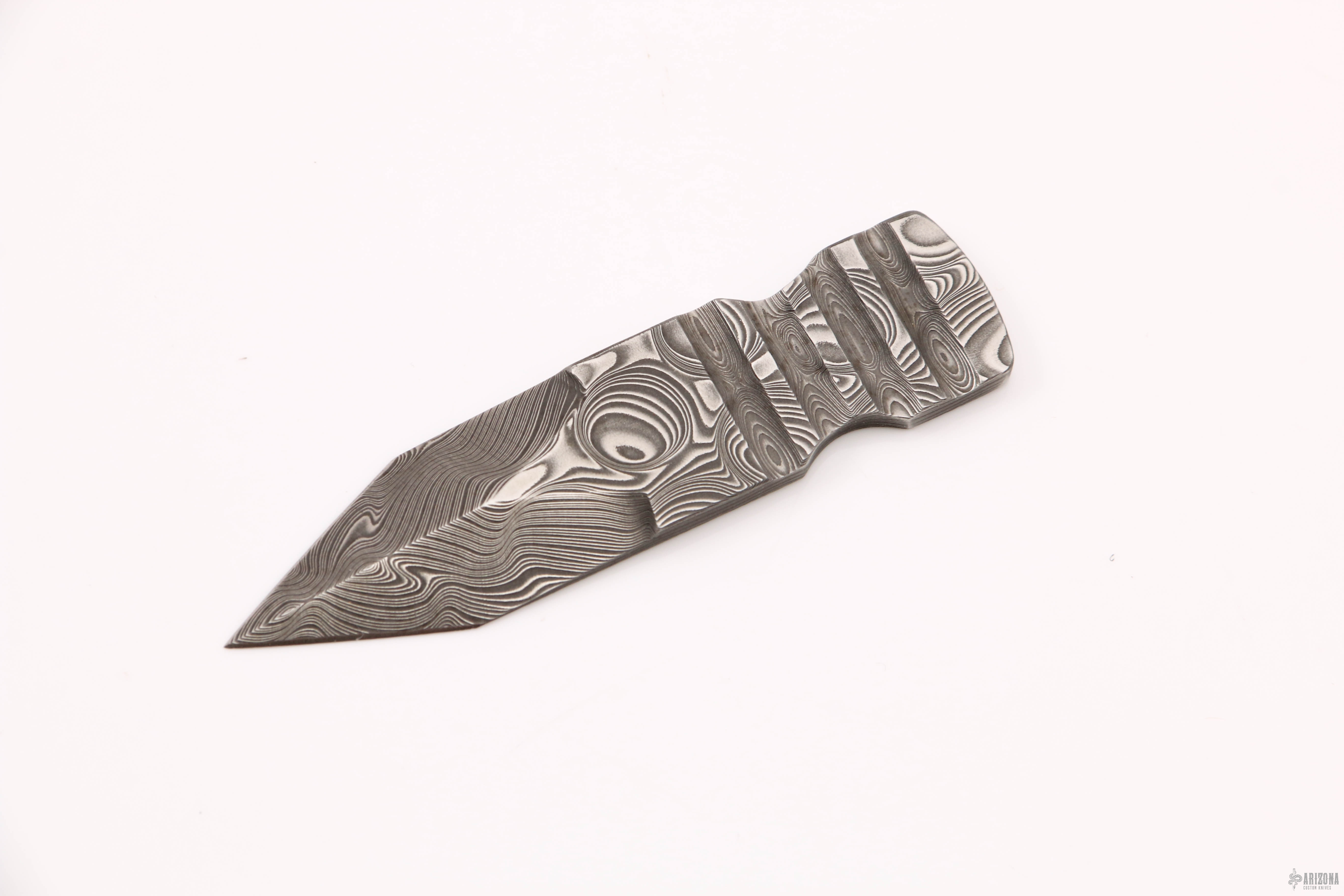 Damascus Lapel Dagger | Arizona Custom Knives