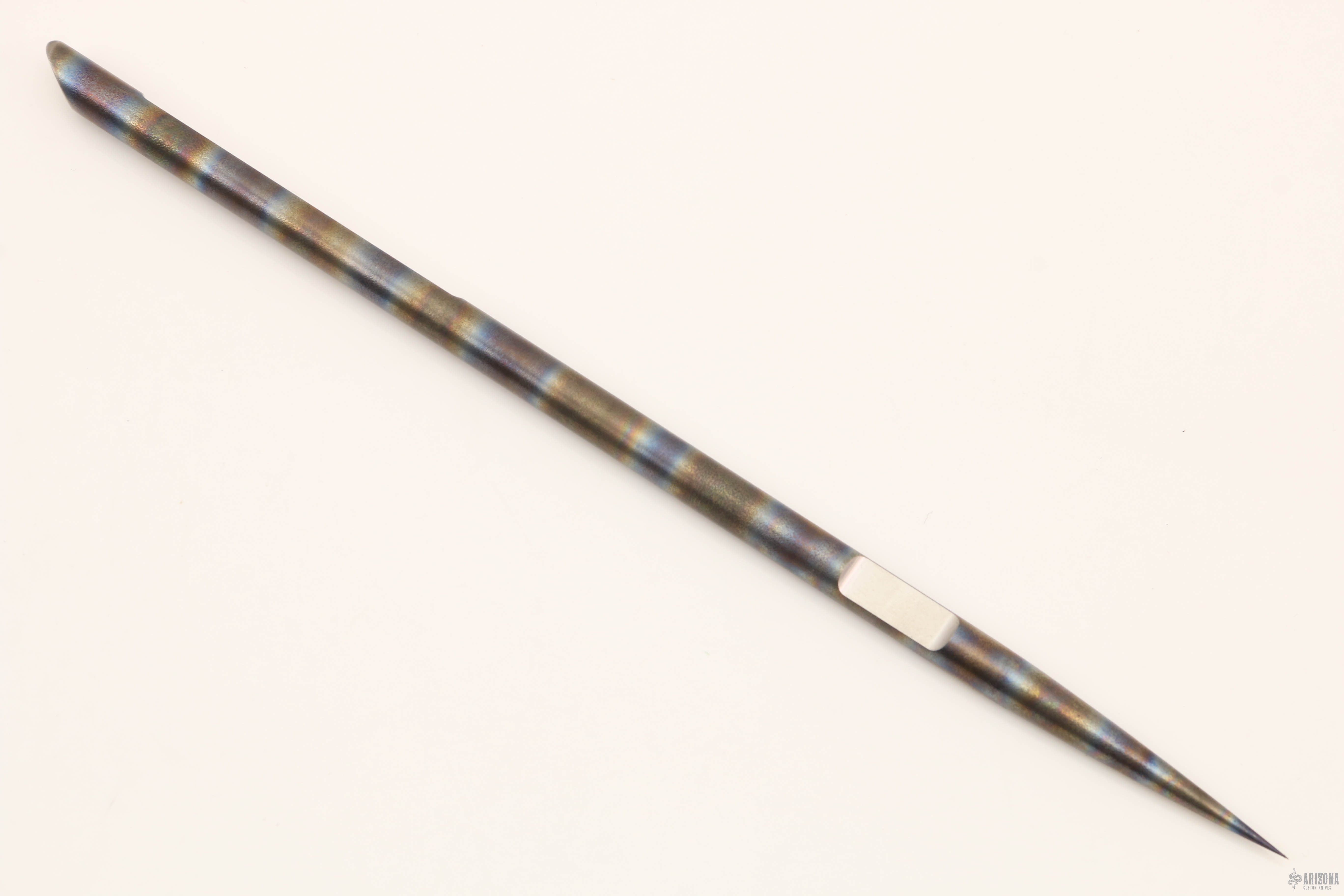 Titanium Spike Kubaton | Arizona Custom Knives