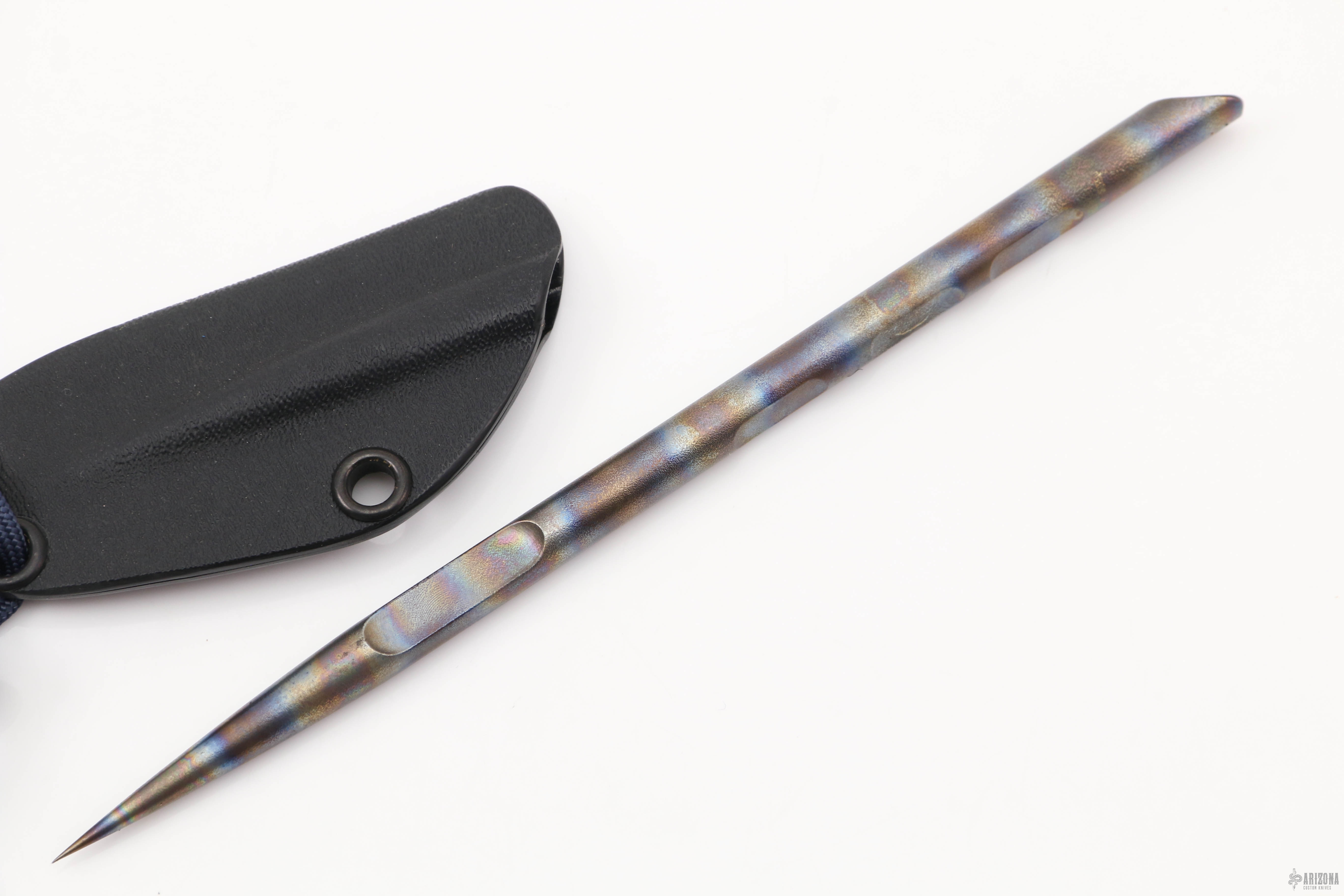 Titanium Spike Kubaton - Arizona Custom Knives