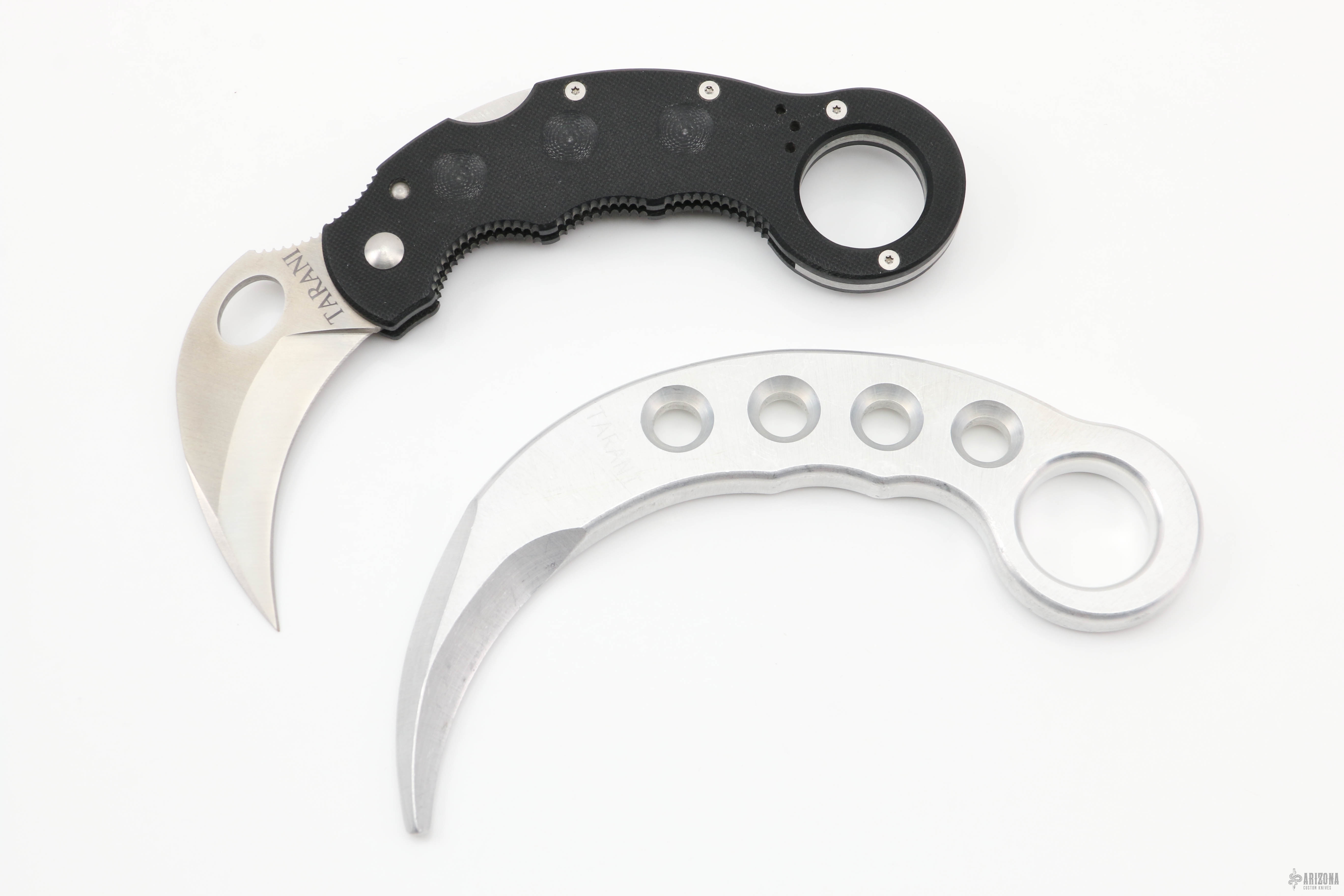 Tarani Karambit - Master's Model and Trainer Set - Arizona Custom Knives