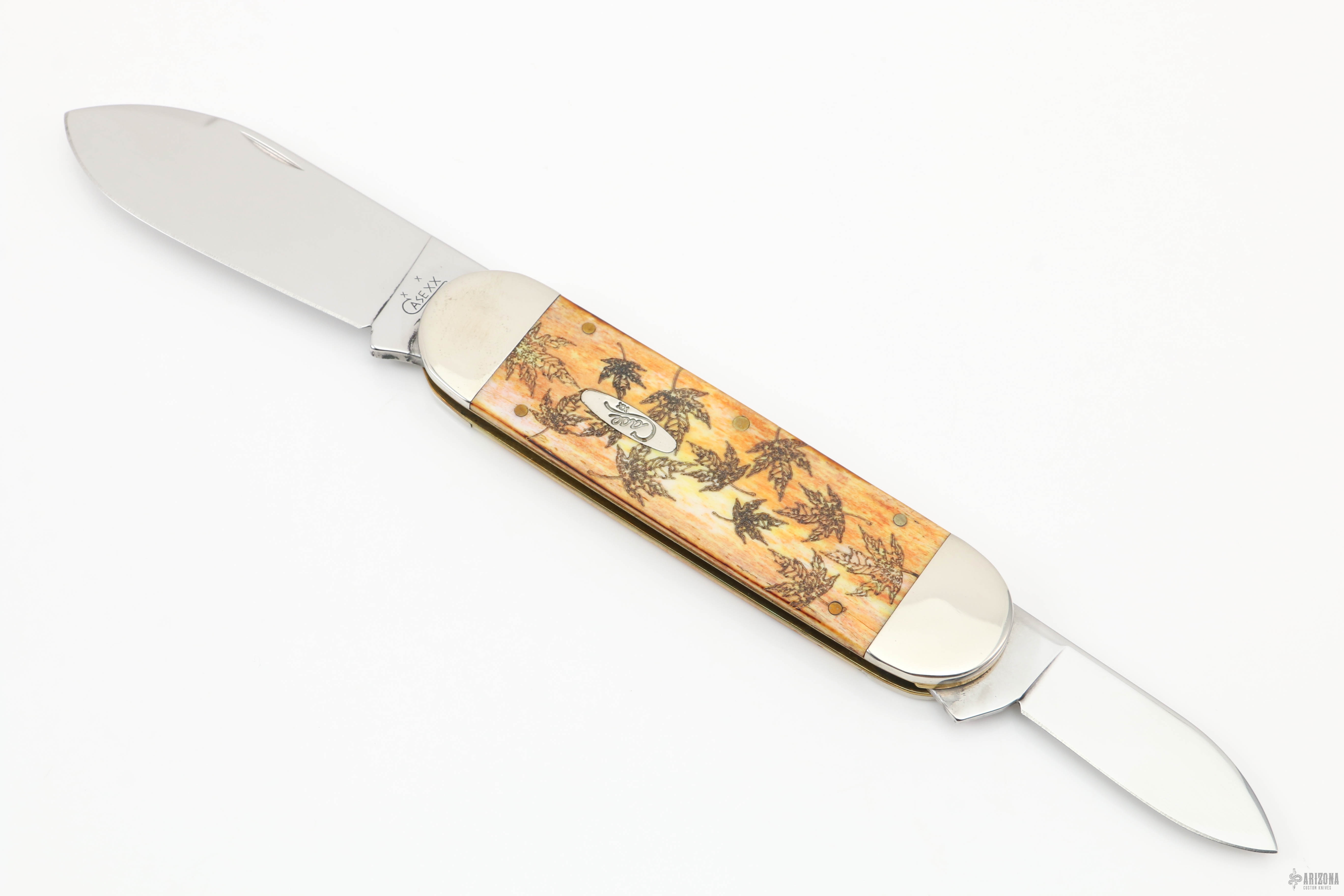 6250 Elephant Toe Scrimshaw - Arizona Custom Knives