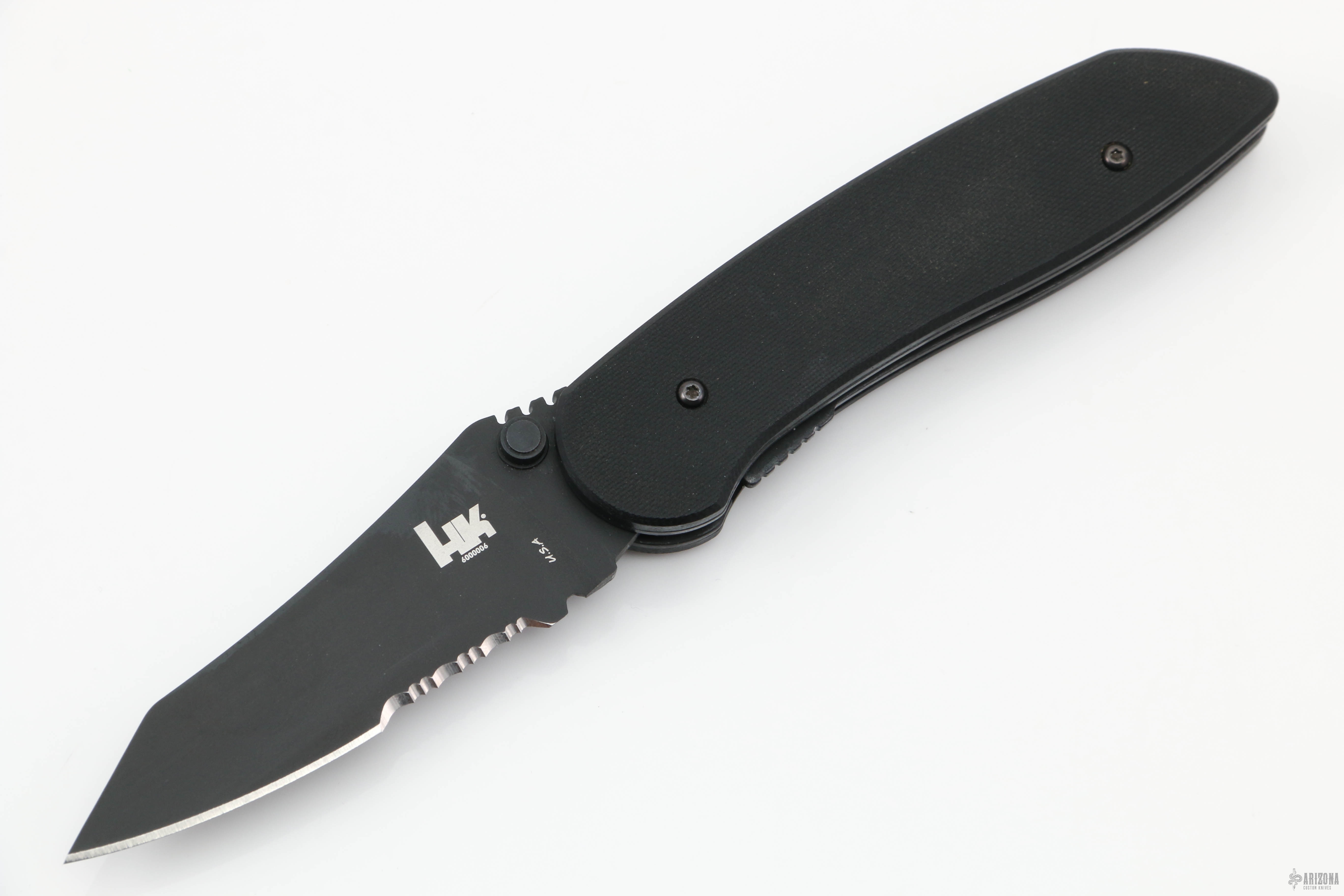 6000006SBK H&K Scorch Code 3 D/A Scale Release - Arizona Custom Knives