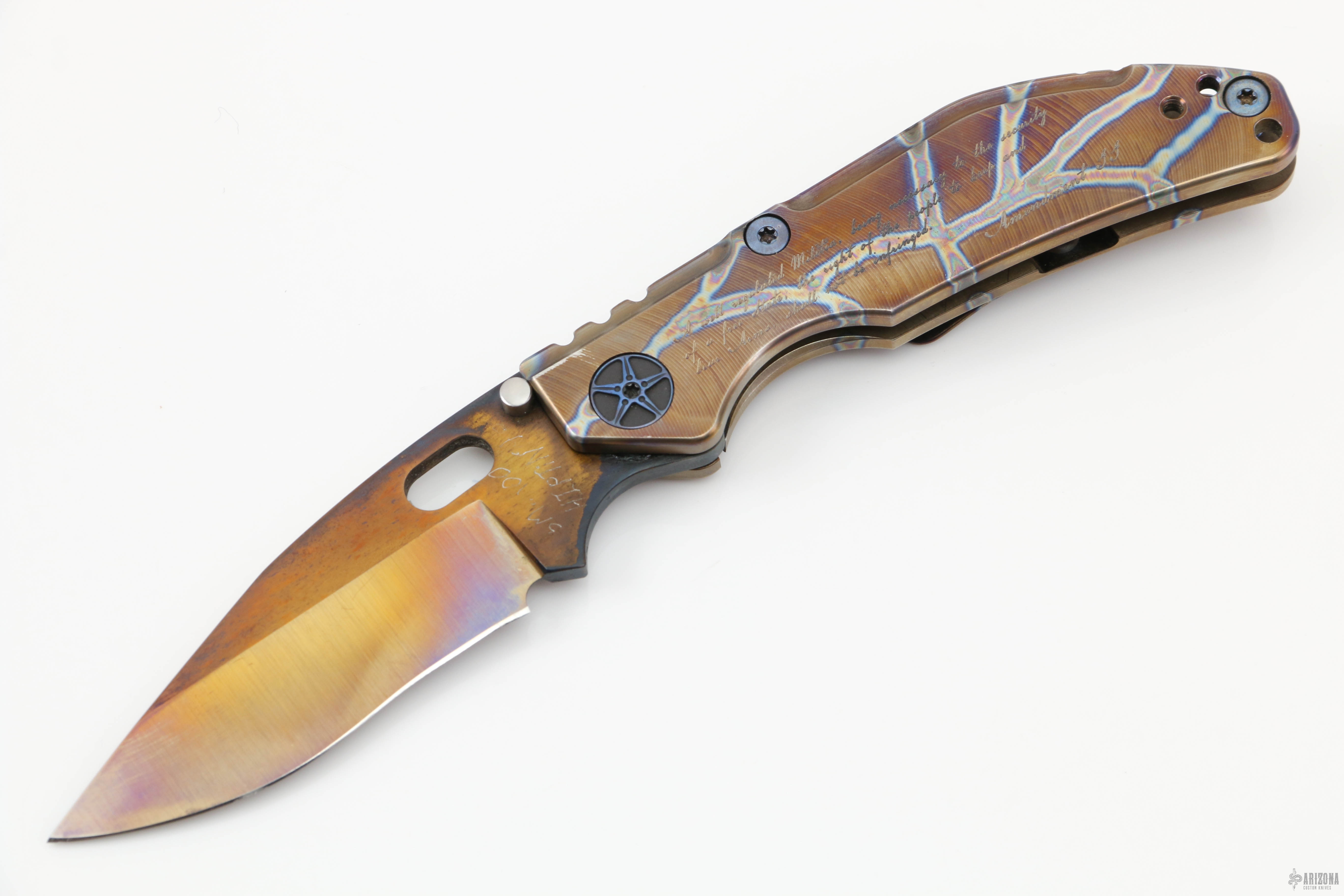 DDC BBNM Bowie V Ground - SM-100 - Arizona Custom Knives