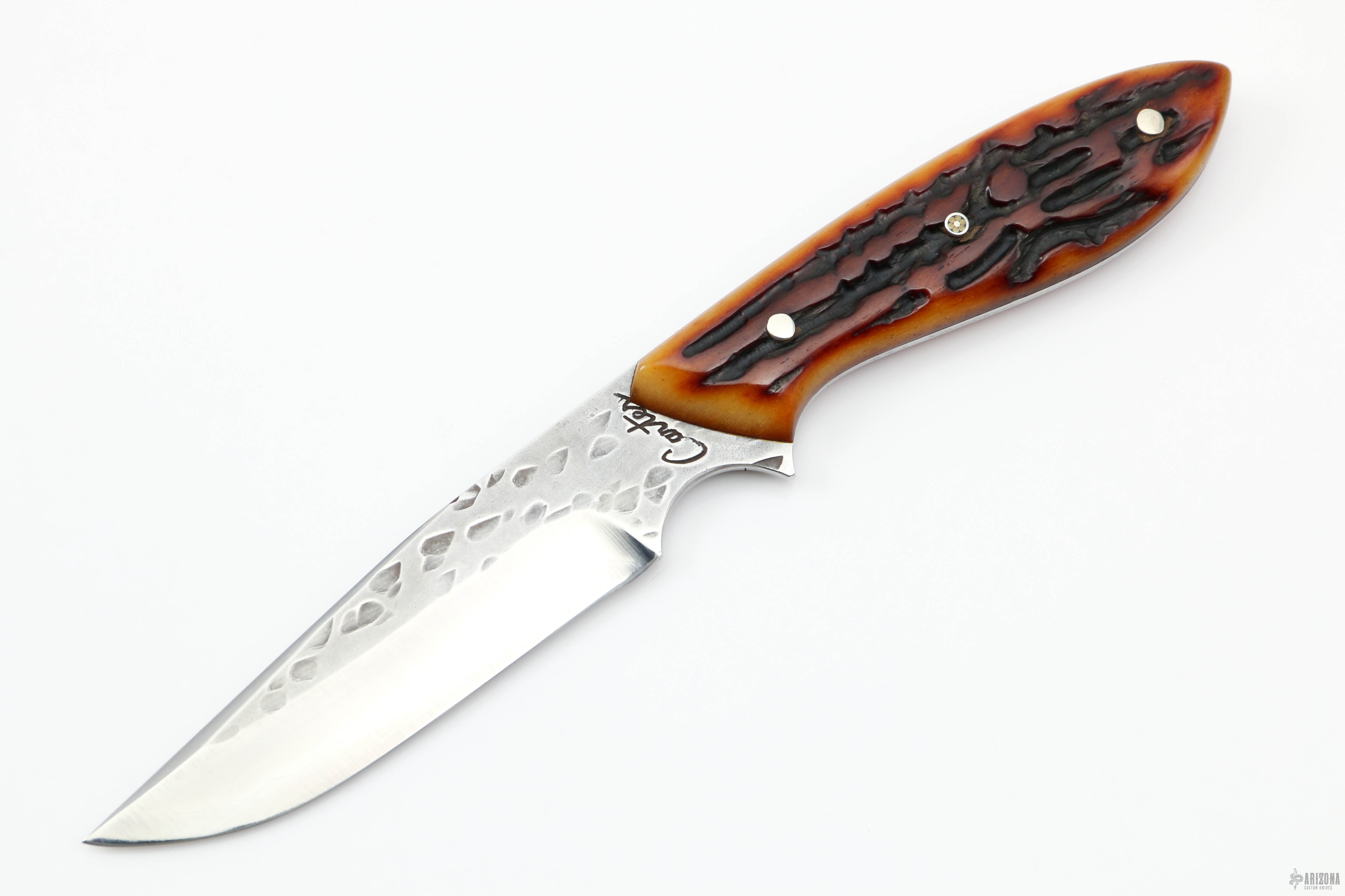 Stag Neck Knife - Arizona Custom Knives