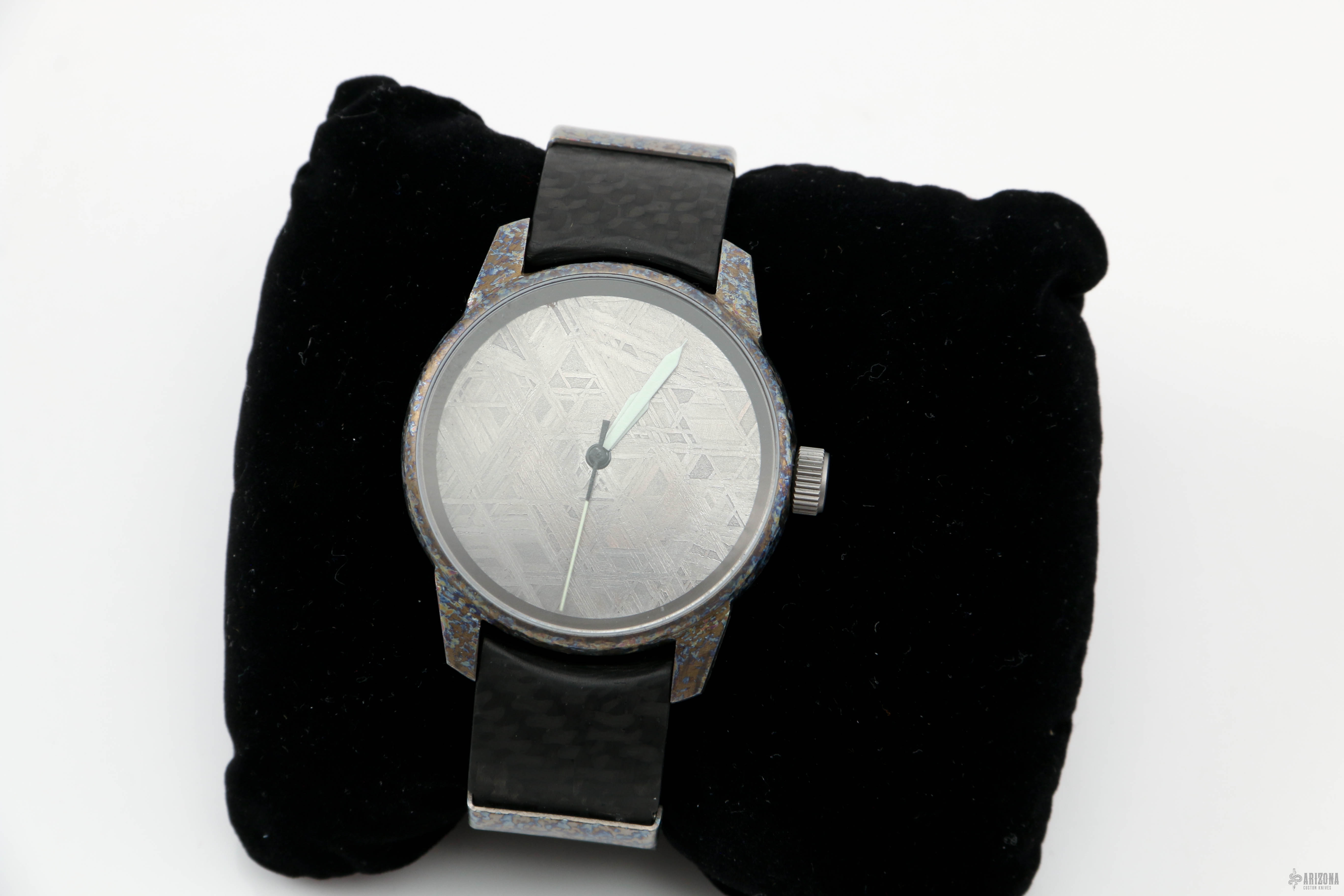 One of a Kind Watch - Titanium Case w/ Meteorite Dial - Arizona Custom ...
