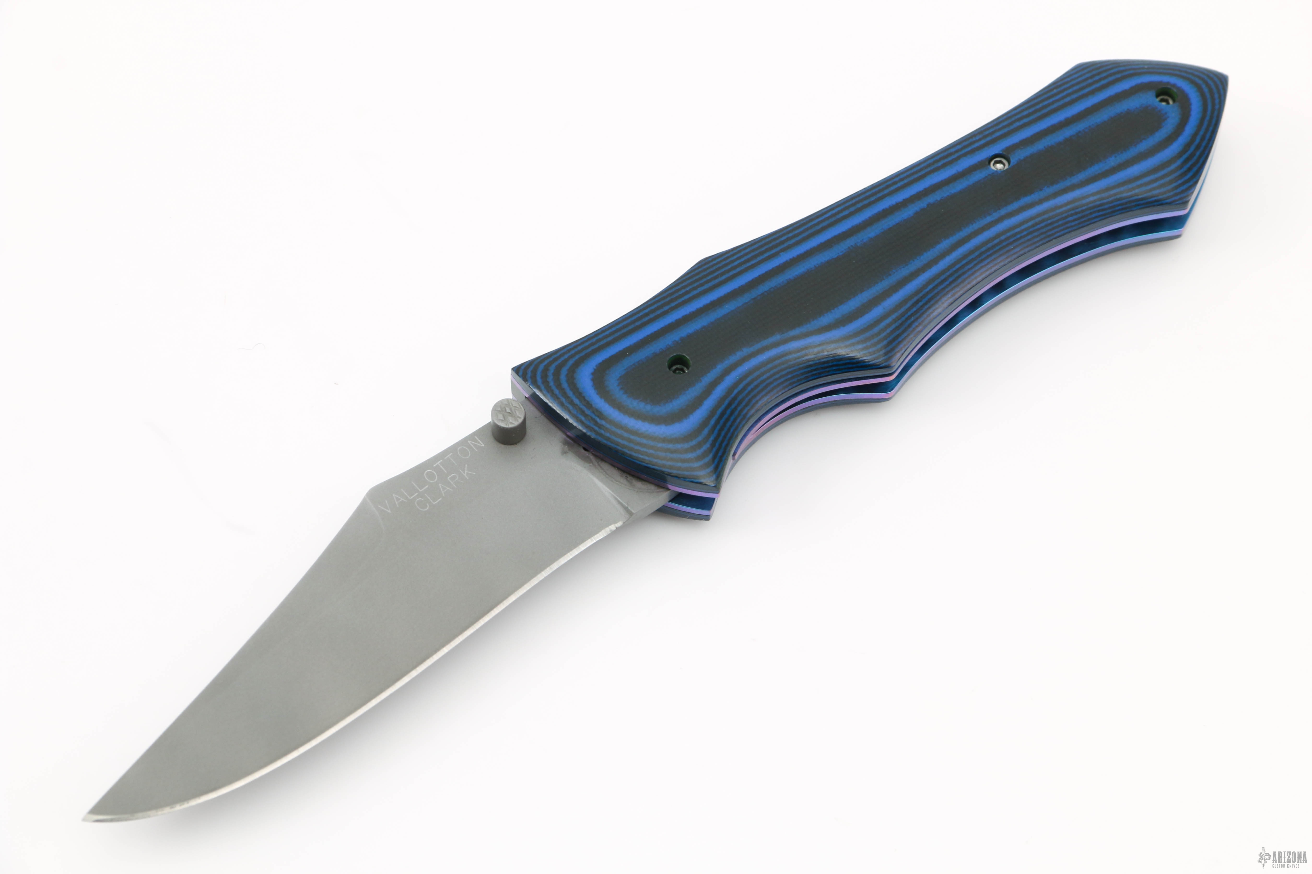Vallotton/Clark Scale Release Lefty - D/A Auto - Arizona Custom Knives