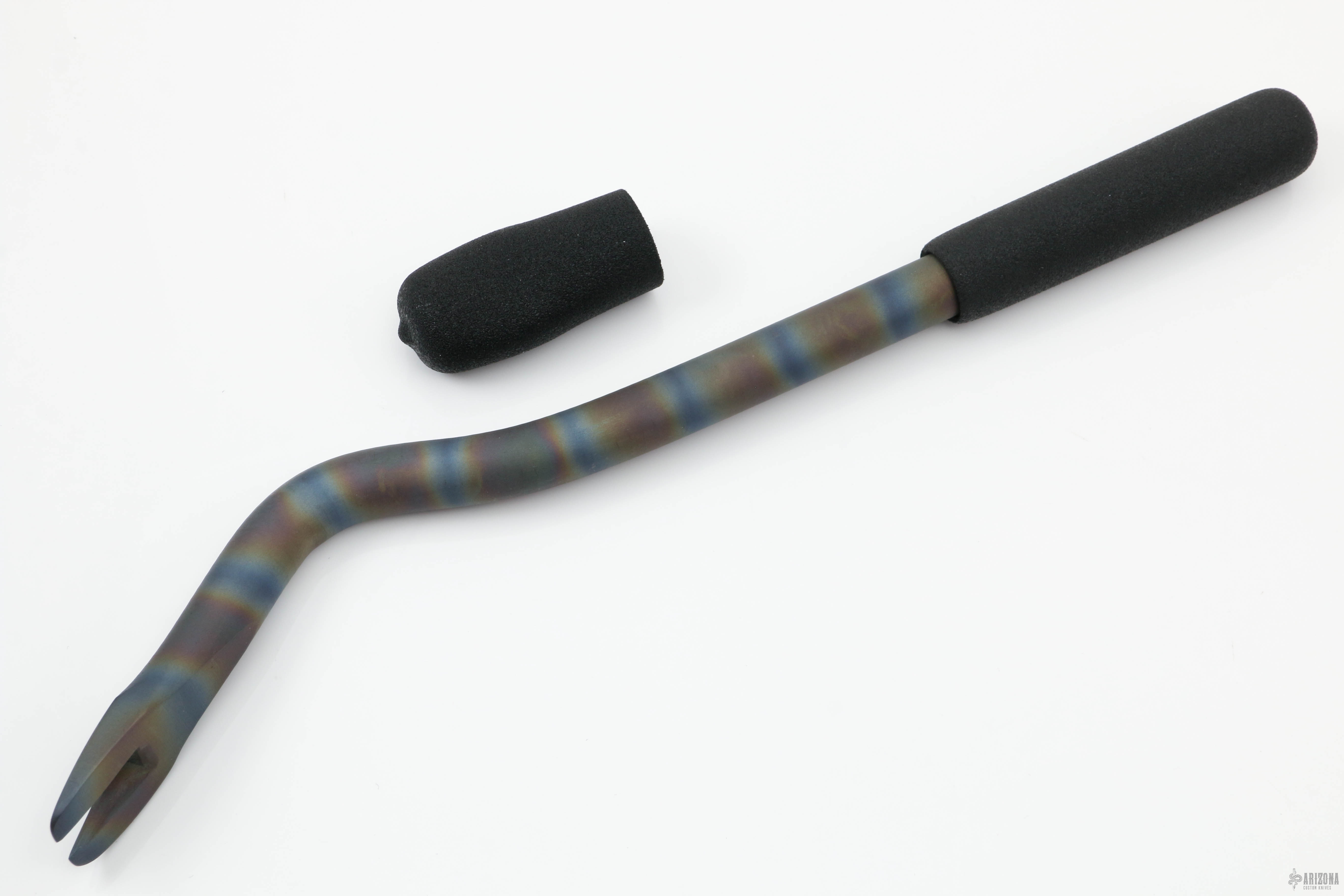 Titanium Crow Bar - Arizona Custom Knives