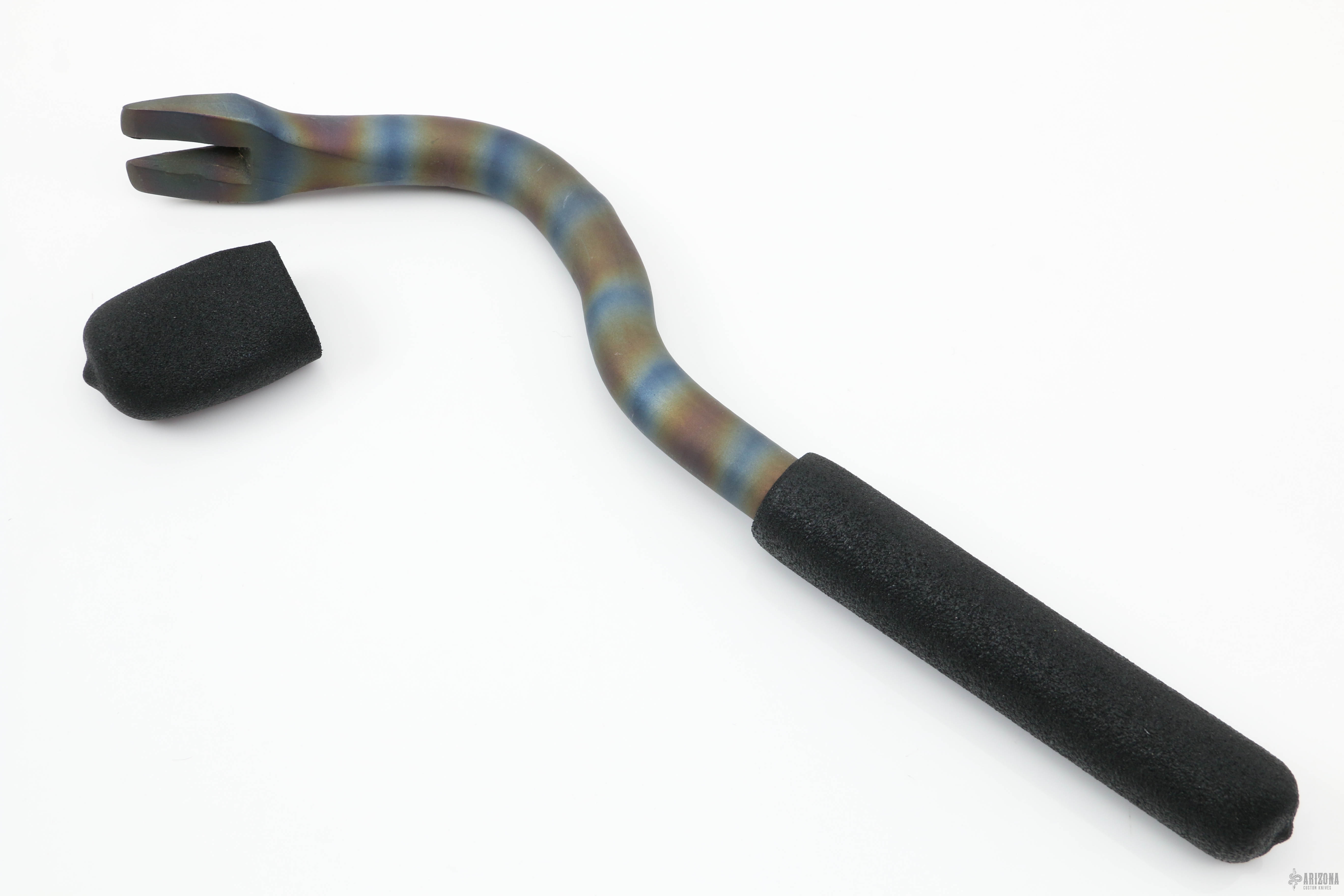Titanium Crow Bar - Arizona Custom Knives